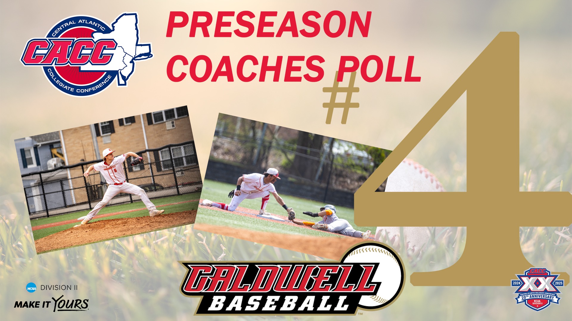 Baseball Reveals 47-Game 2025 Schedule, Opens March 2 - Caldwell University Athletics