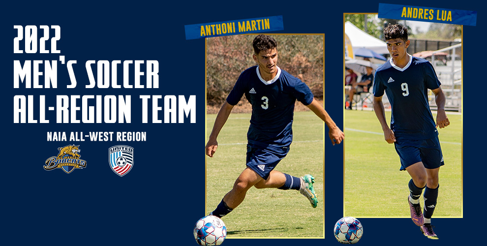 Lua and Martin Named to NAIA All-West Region Team - University of ...