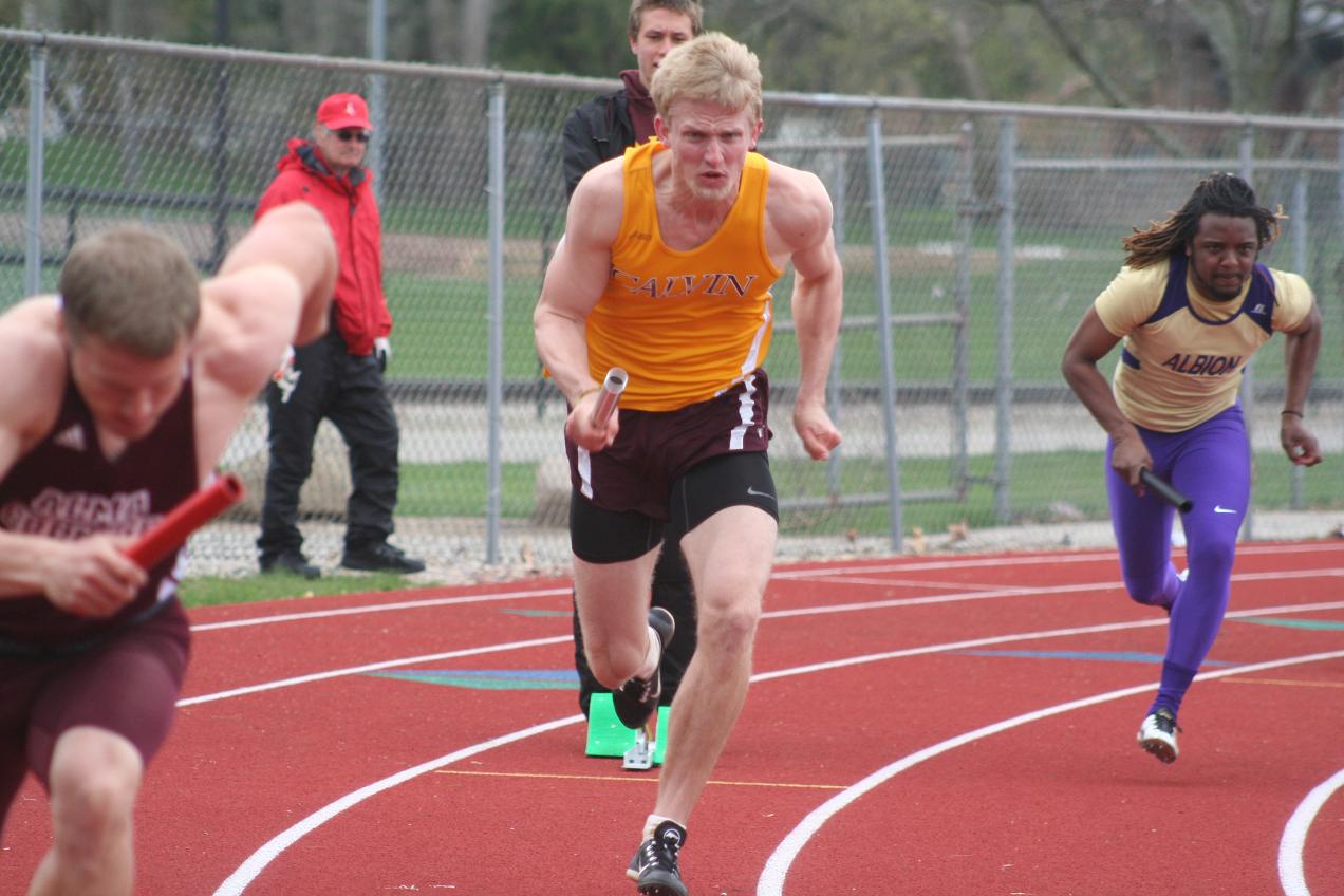 Calvin Men's Track and Field Grabs Day One Lead at MIAA Championships ...