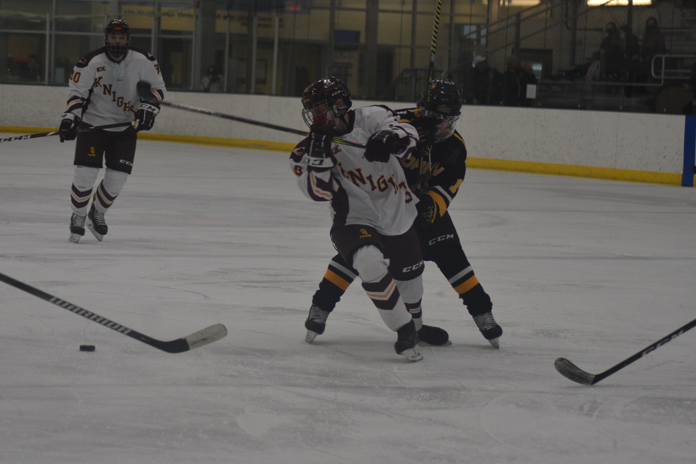 Knights Fall to Bulldogs 3-1 - Calvin University