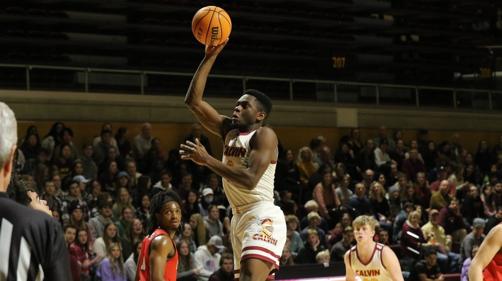 Calvin Men's Basketball Survives Slow Start, Advances to MIAA Final ...