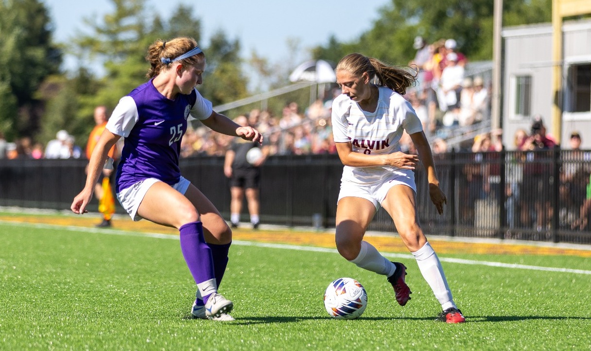 Late Comeback Goal Earns Calvin Women's Soccer 1-1 Draw - Calvin University