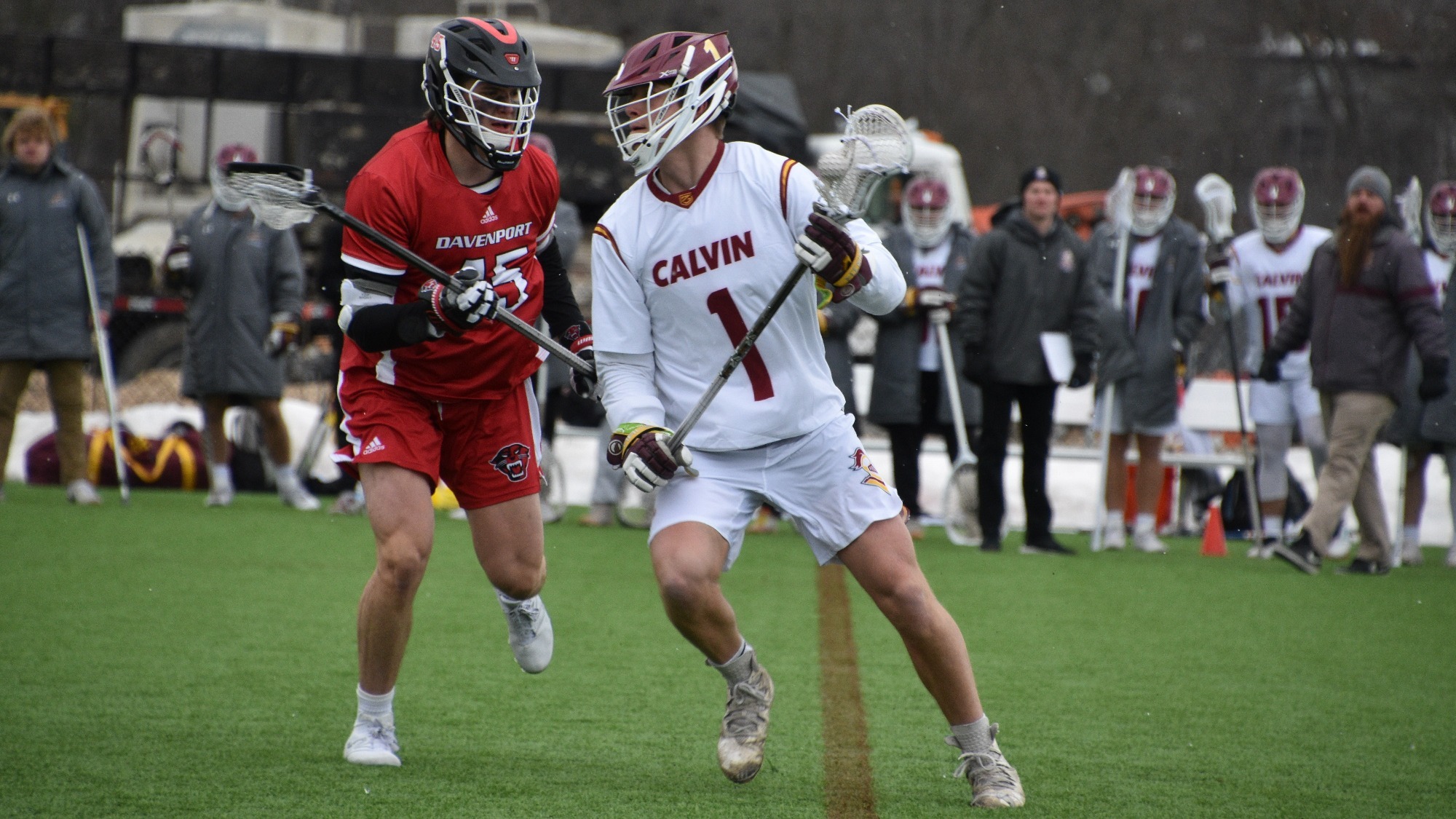 Calvin Men's Lacrosse Drops 2024 Opener to Davenport - Calvin University