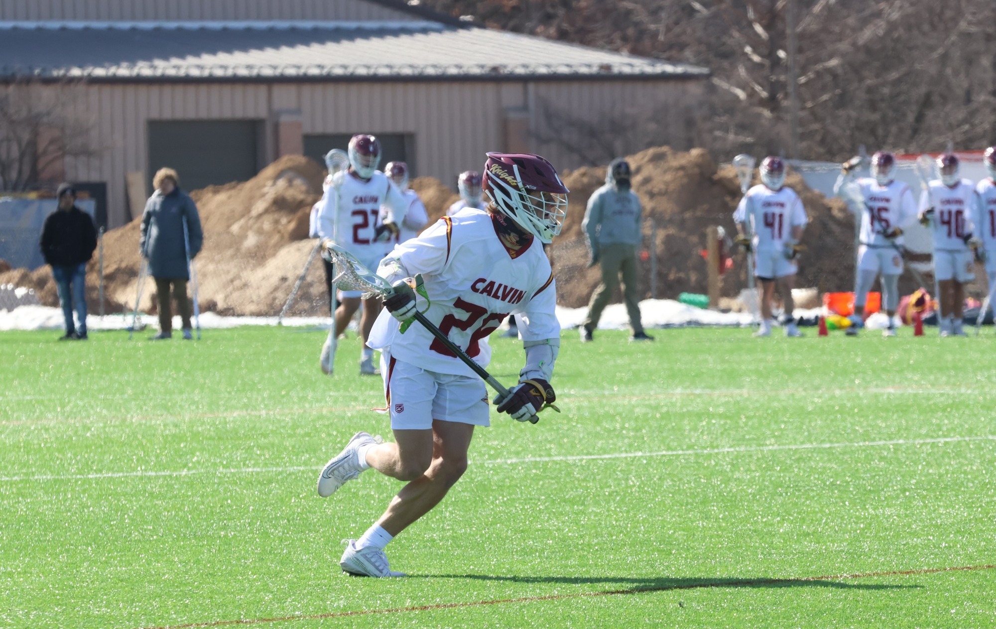 Calvin Men's Lacrosse Edged by Aurora - Calvin University