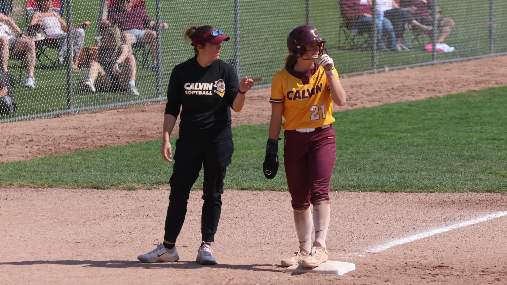 Bursts of Powerful Offense Allow Calvin Softball to Sweep Alma - Calvin ...