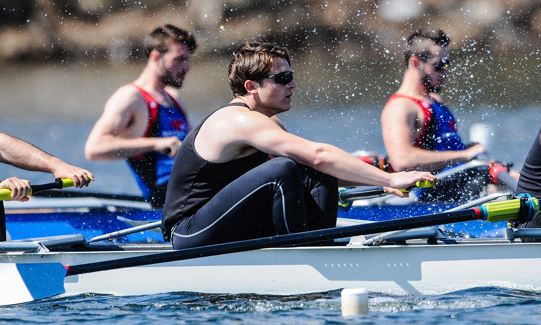 Men's Rowing Races at Head of the Snake Regatta - Connecticut College