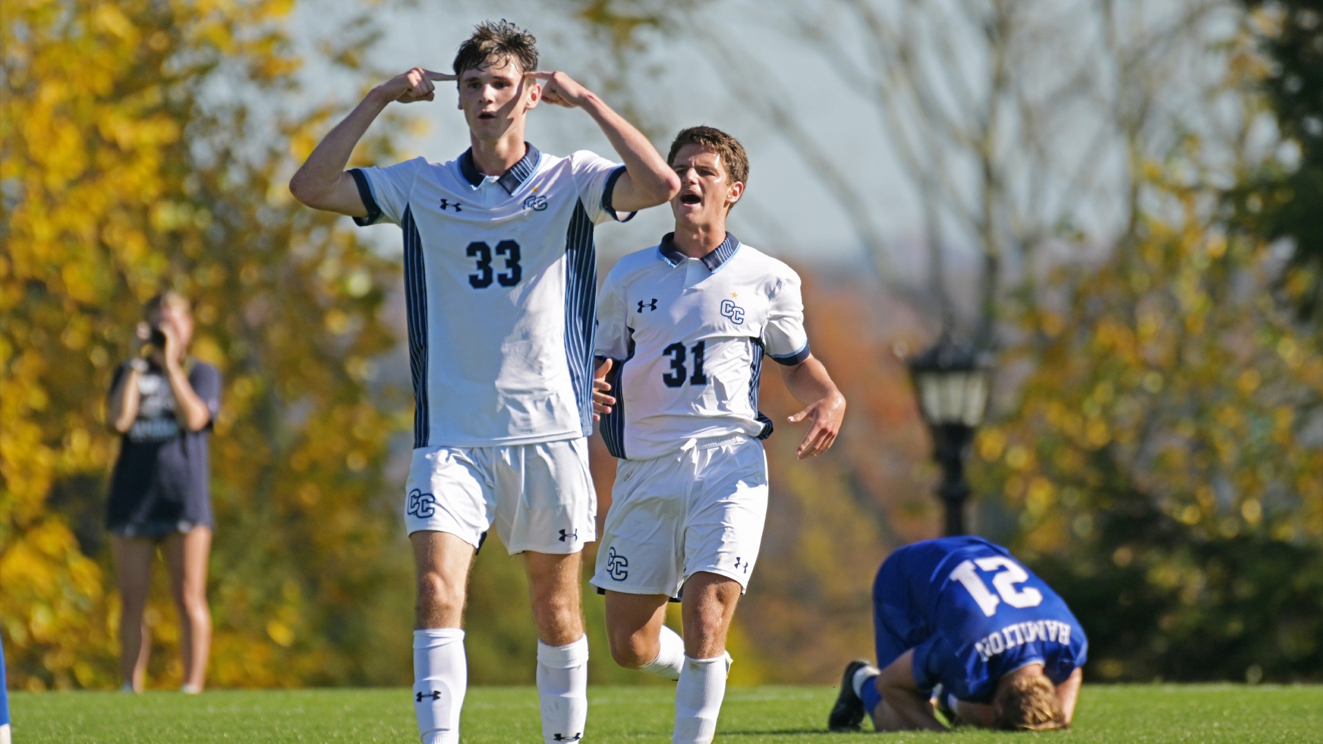 Spatz Powers Men's Soccer Past Hamilton 3-1 in NESCAC Quarterfinals ...