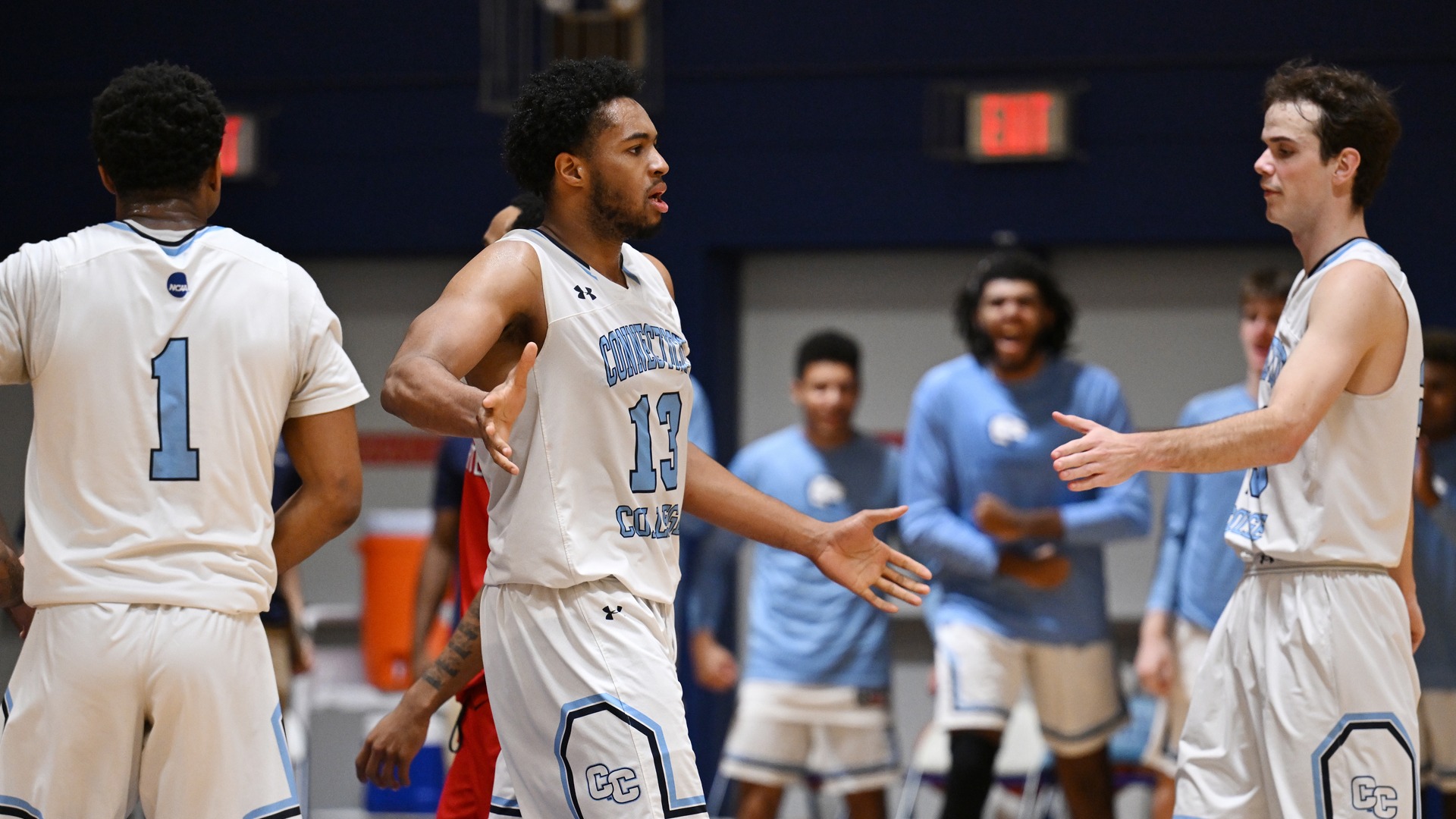 Murray Nets 30 Points as MBB Tops Bates - Connecticut College