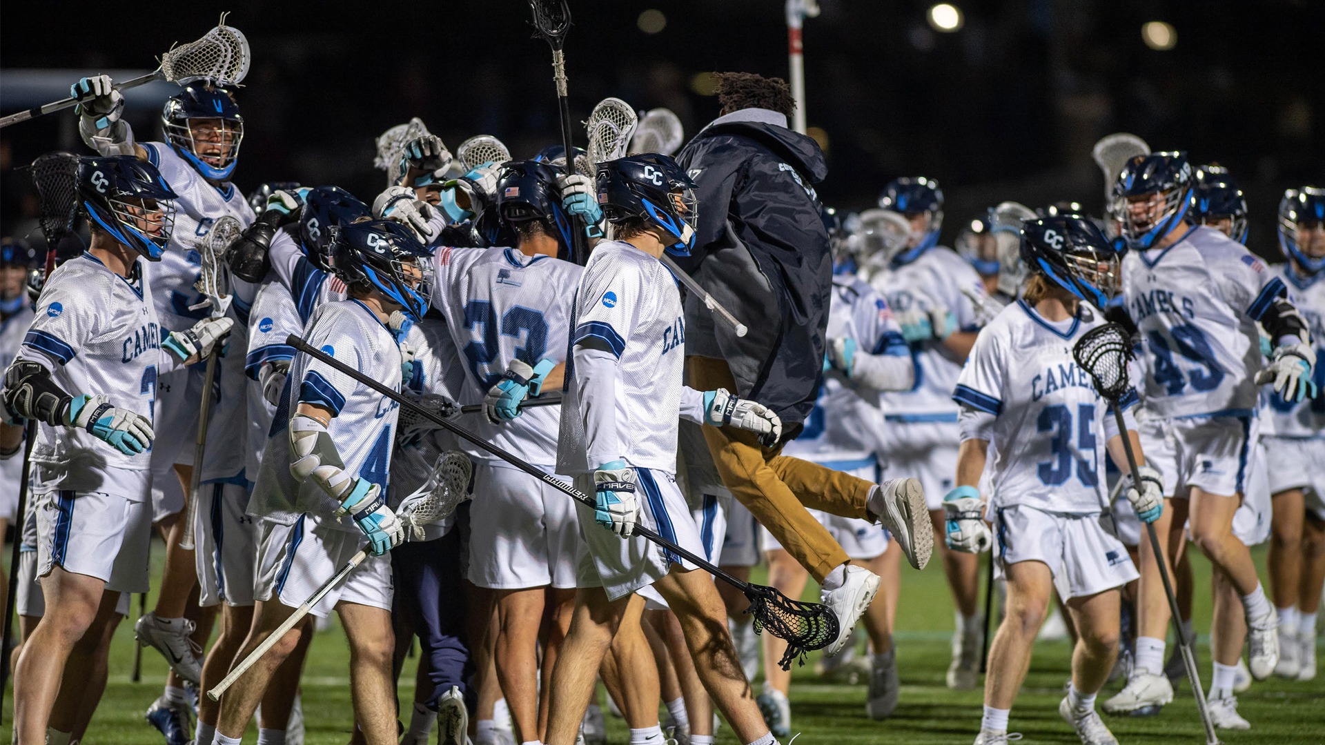 Men's Lacrosse Tops Wesleyan, Earns NESCAC Berth - Connecticut College