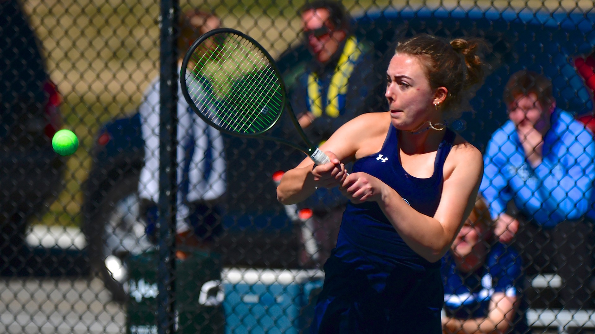 Women's Tennis Falls to #27 Colby - Connecticut College