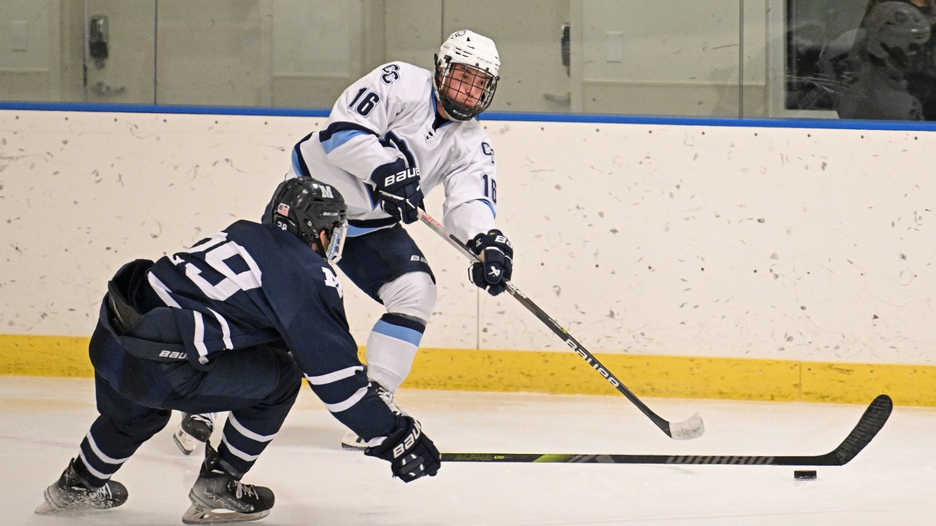 Luca's Late Heroics Lift Men's Hockey to 3-2 Win Over Hamilton ...