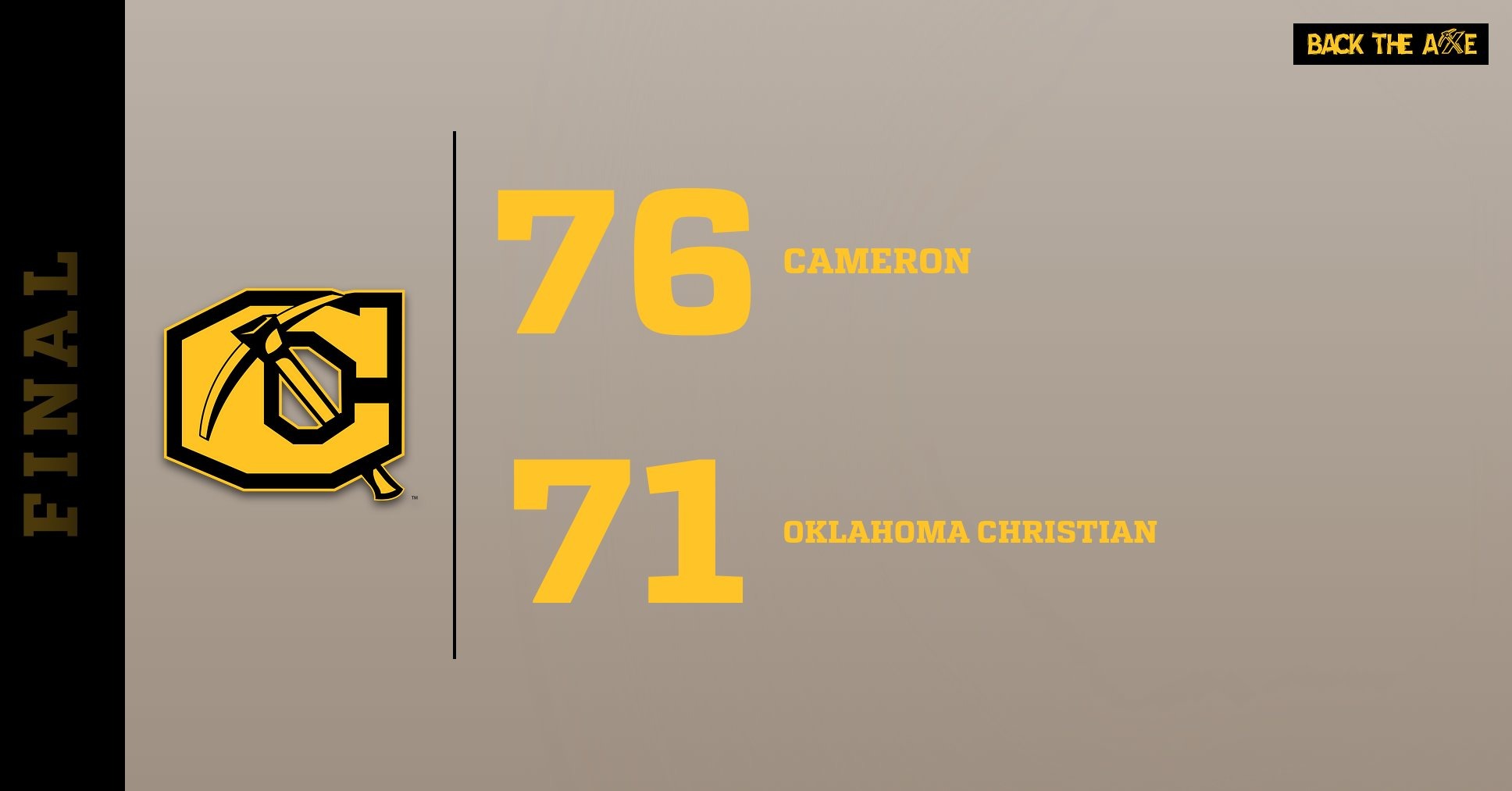 Aggies improve to 12-6 with win over Oklahoma Christian - Cameron ...