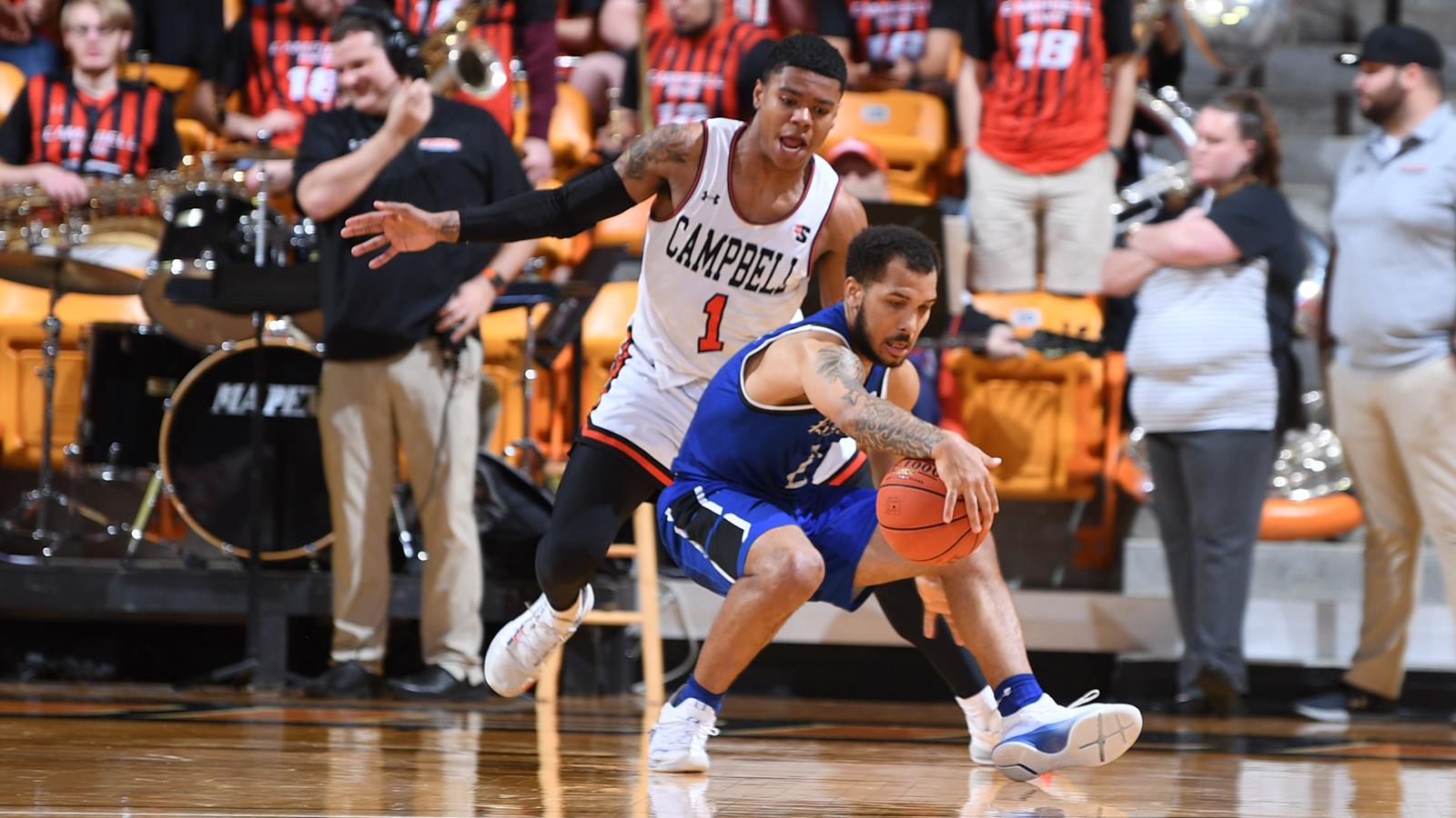 Camels top Hampton 75-49 - Campbell University