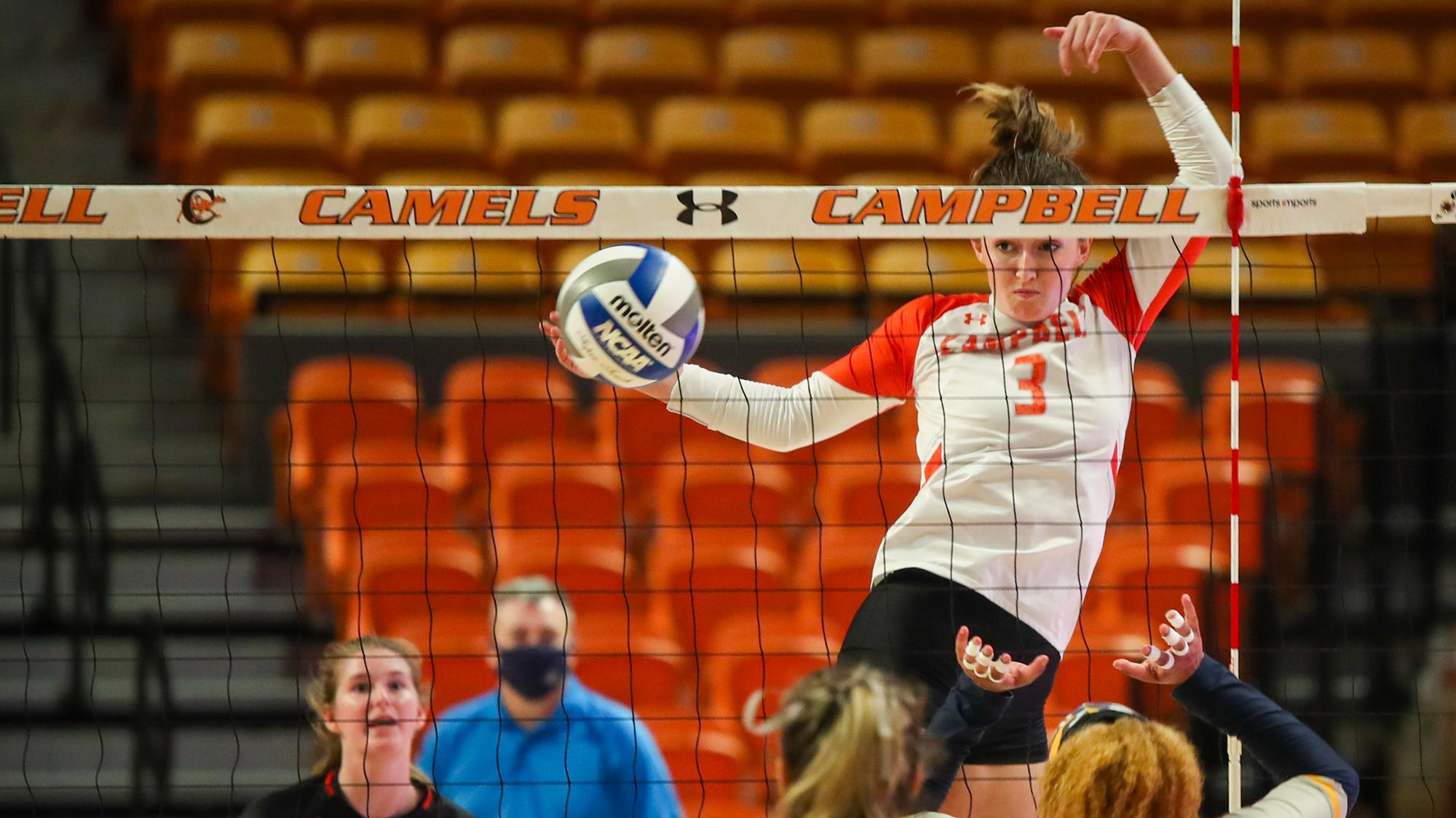 Camels survive NC A&T in five sets - Campbell University