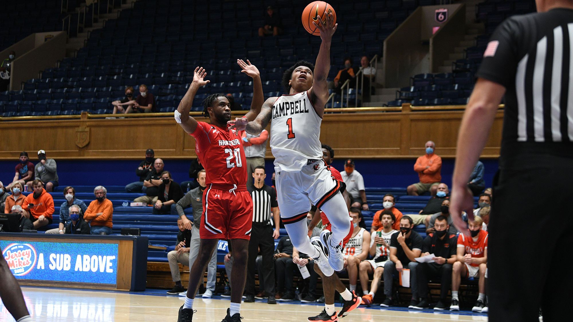 Camels edge Hartford 68-67 in Duke Showcase - Campbell University