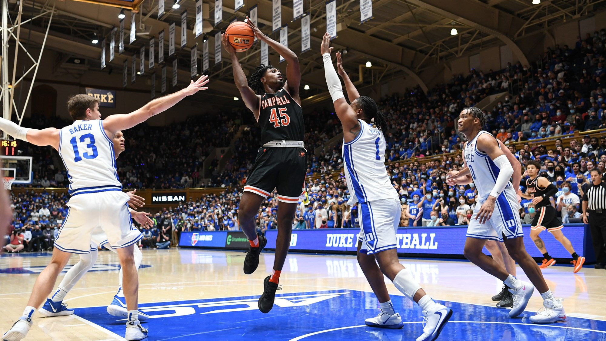 Cedric Henderson, Jr. - Men's Basketball - Campbell University