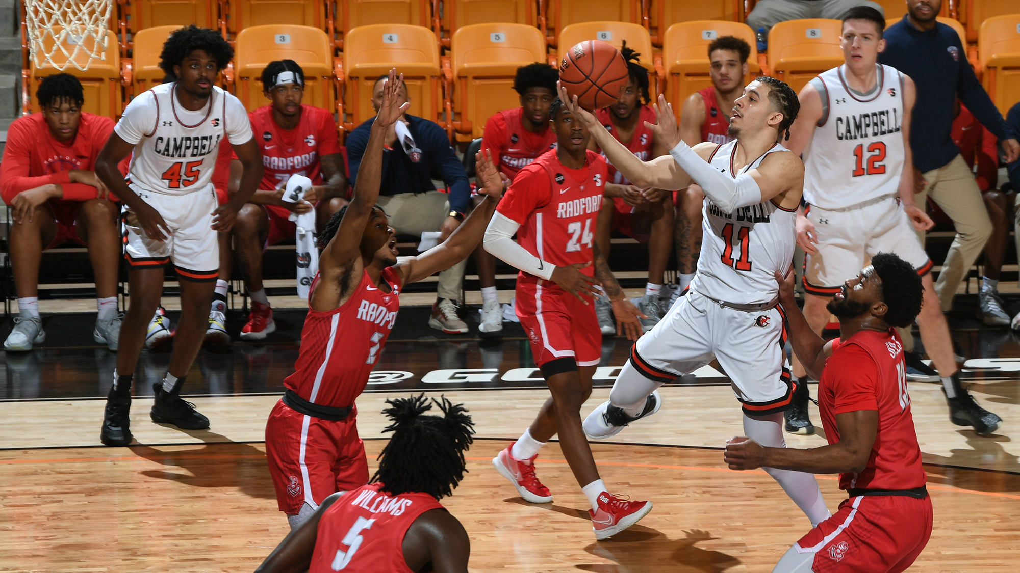 Jordan Whitfield - Men's Basketball - Campbell University