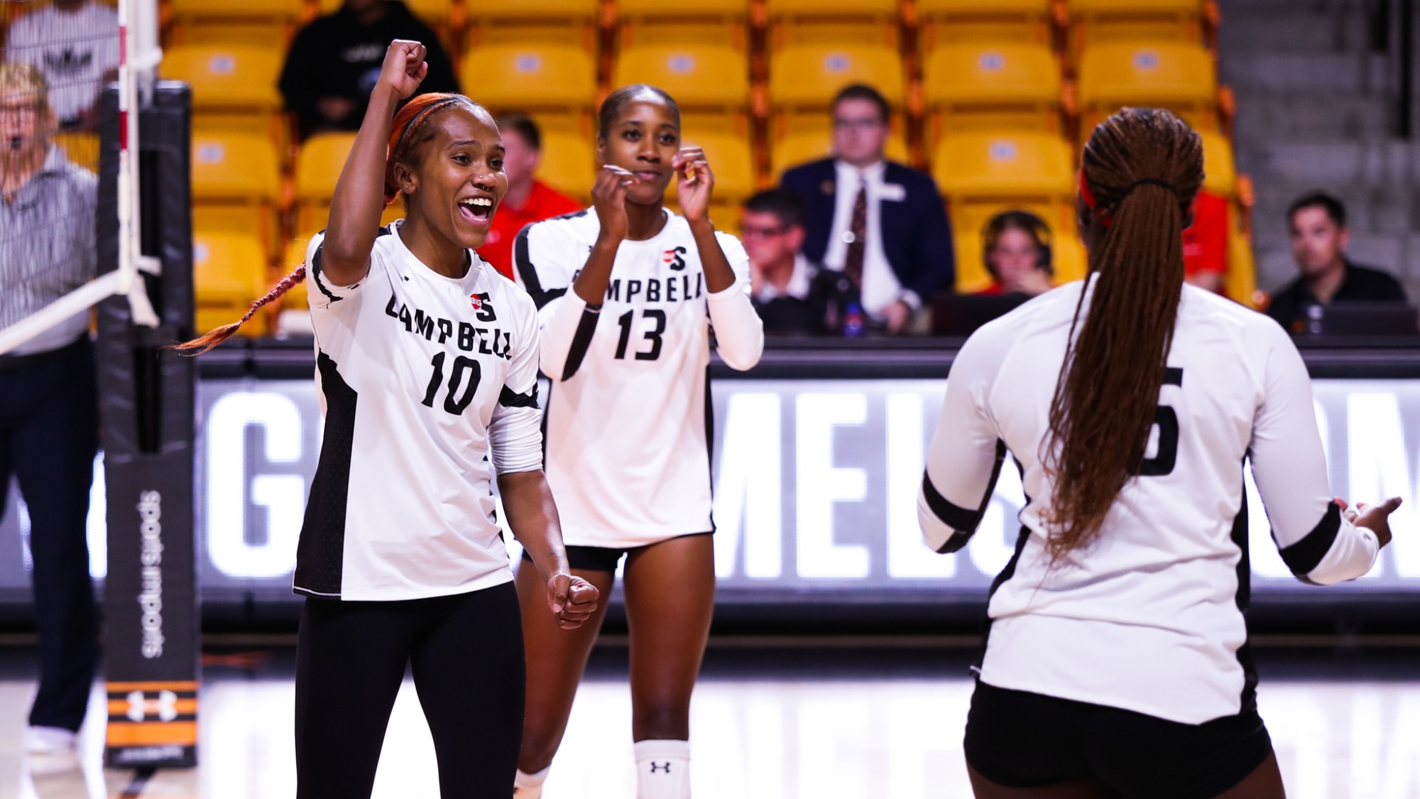 Camels move to 10-0 with five-set win - Campbell University