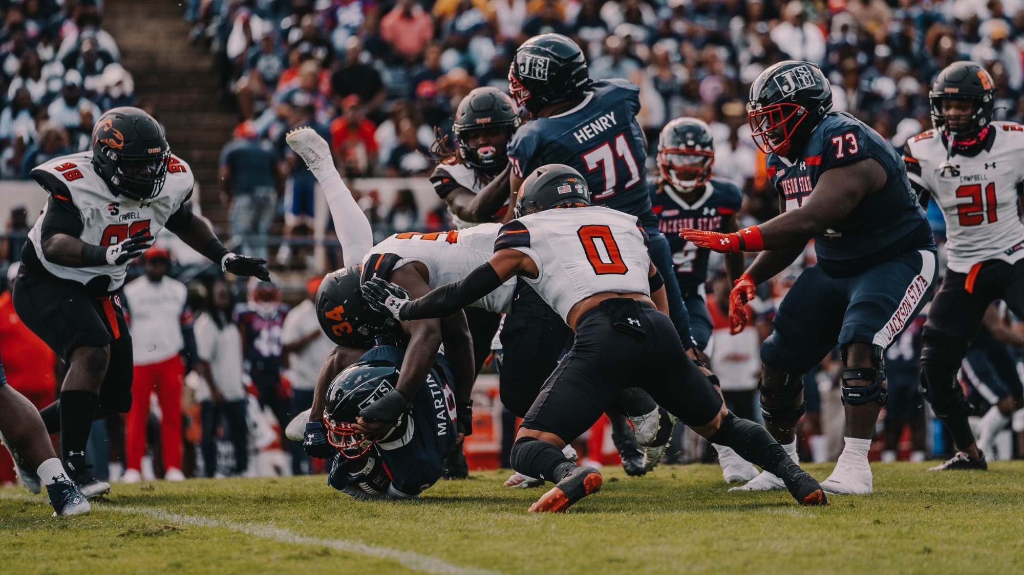 No. 6 Jackson State holds off Camels 22-14 - Campbell University