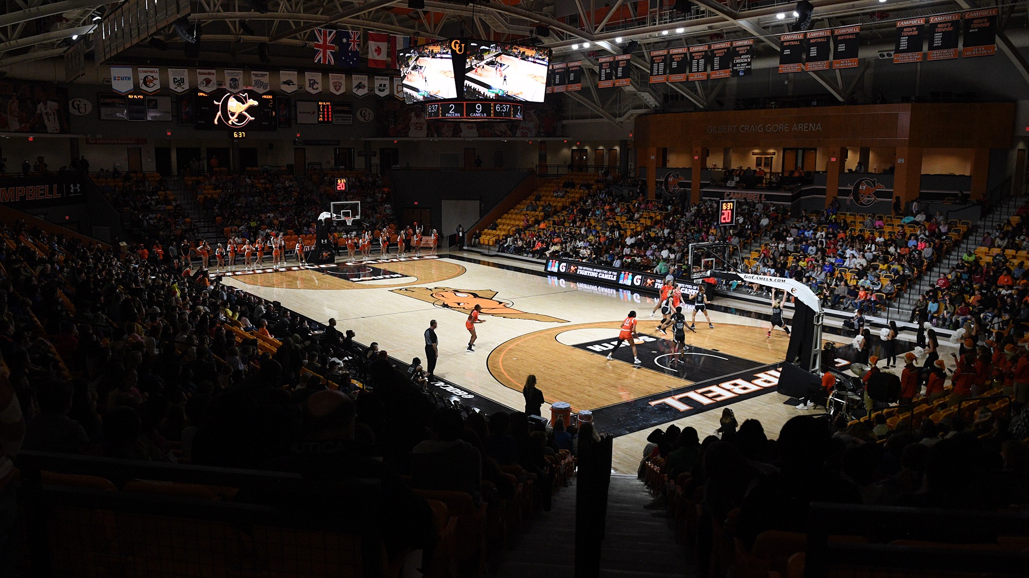Camels roll 101-38 on Education Day - Campbell University