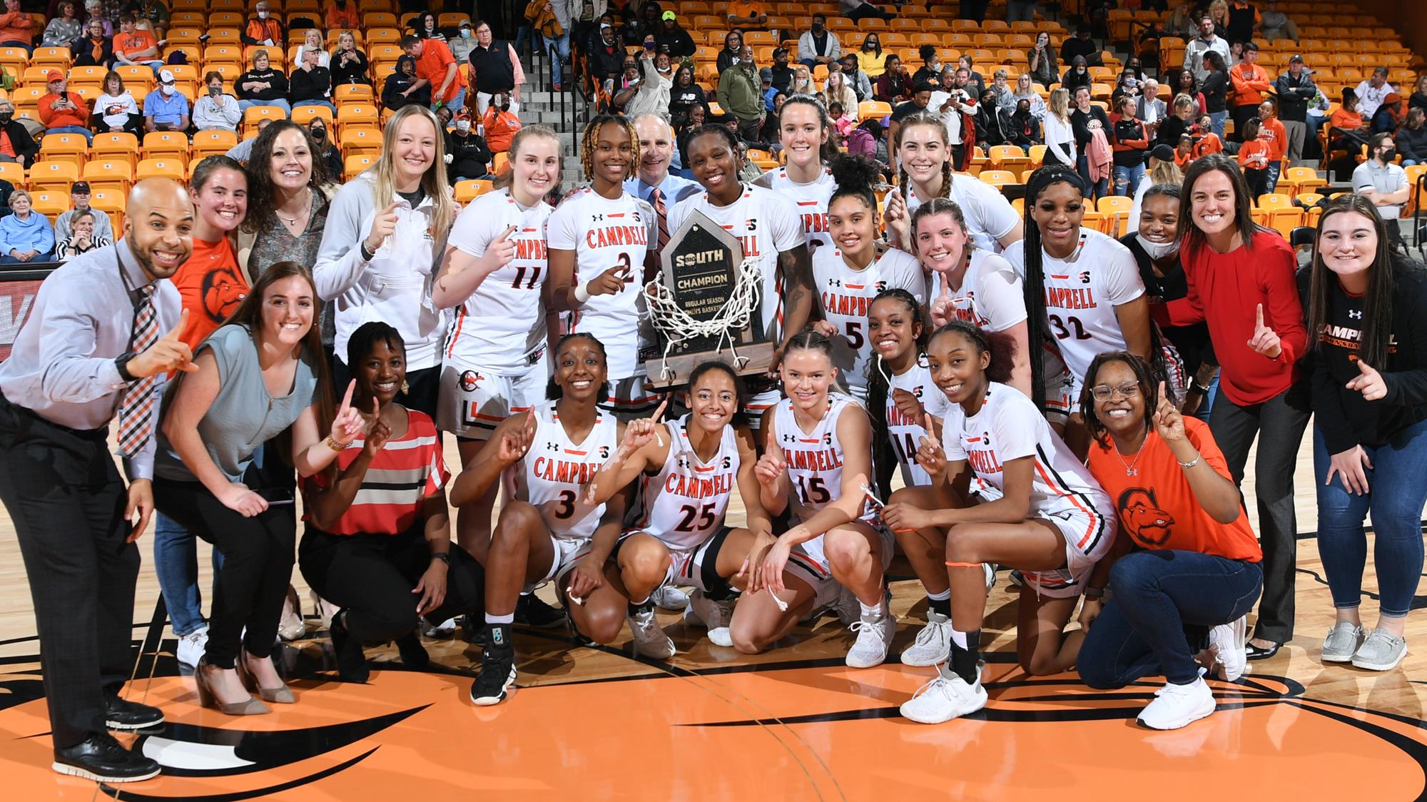 CU defeats HPU in OT; claims regular season title - Campbell University