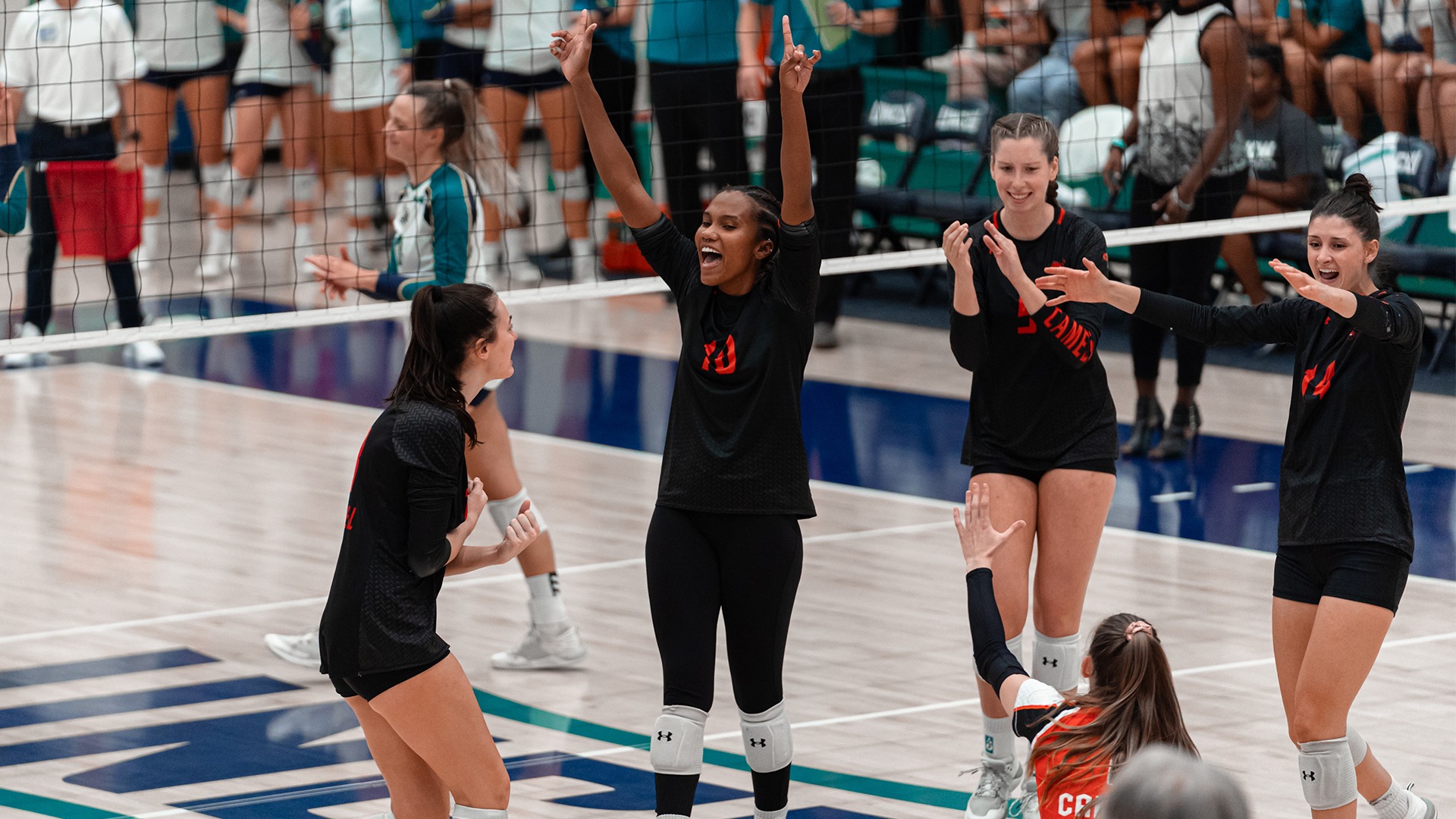 Camels top Towson in straight sets - Campbell University