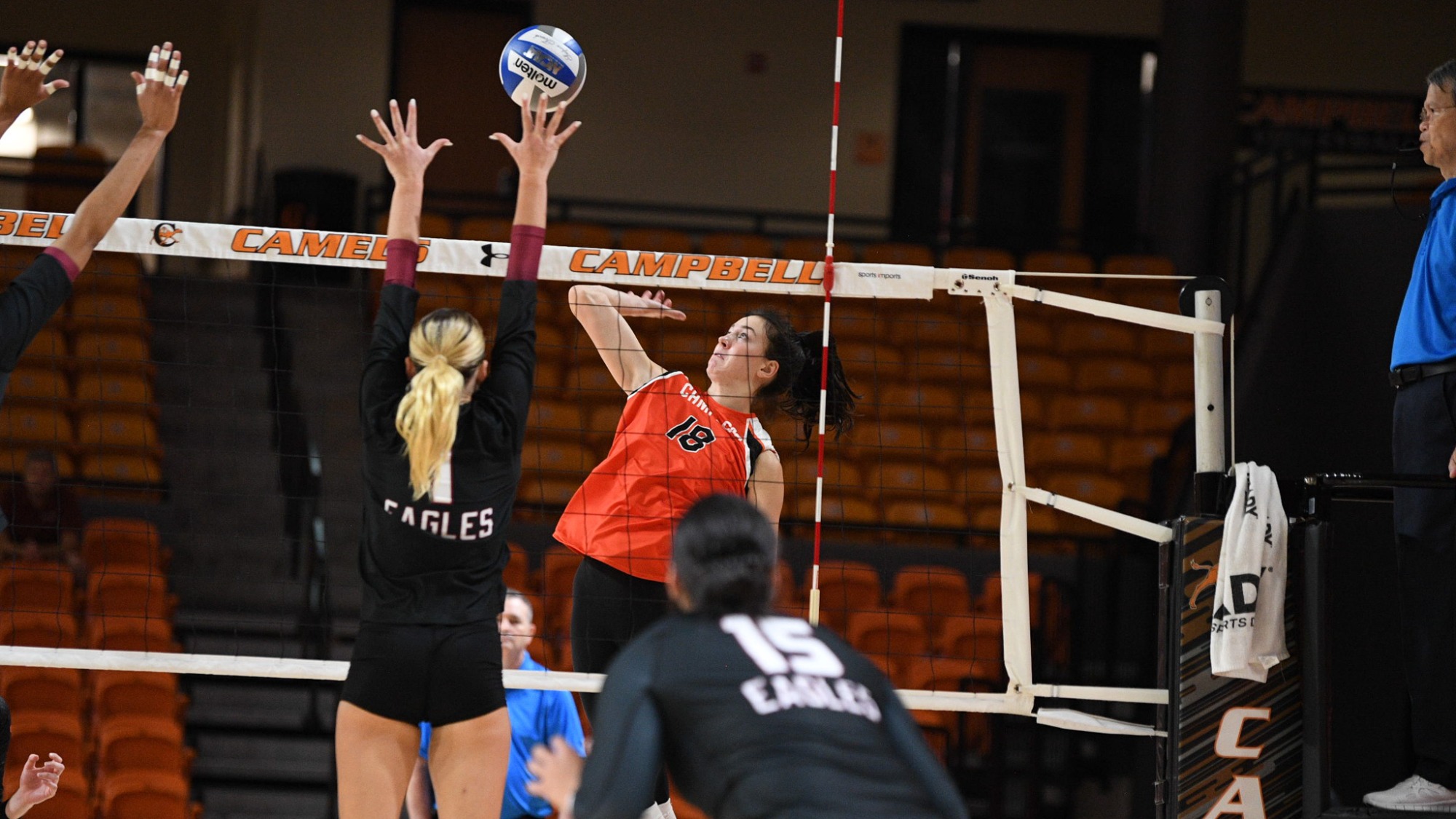 Camels down NC A&T in five sets - Campbell University