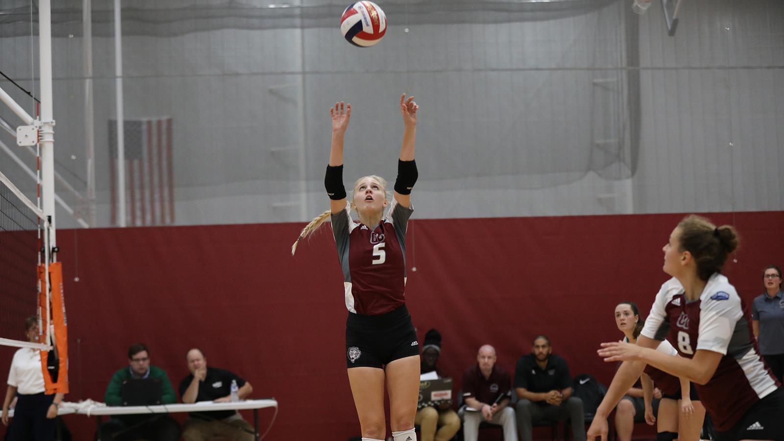 Lady Tiger volleyball defeats Robert Morris University in four sets to ...