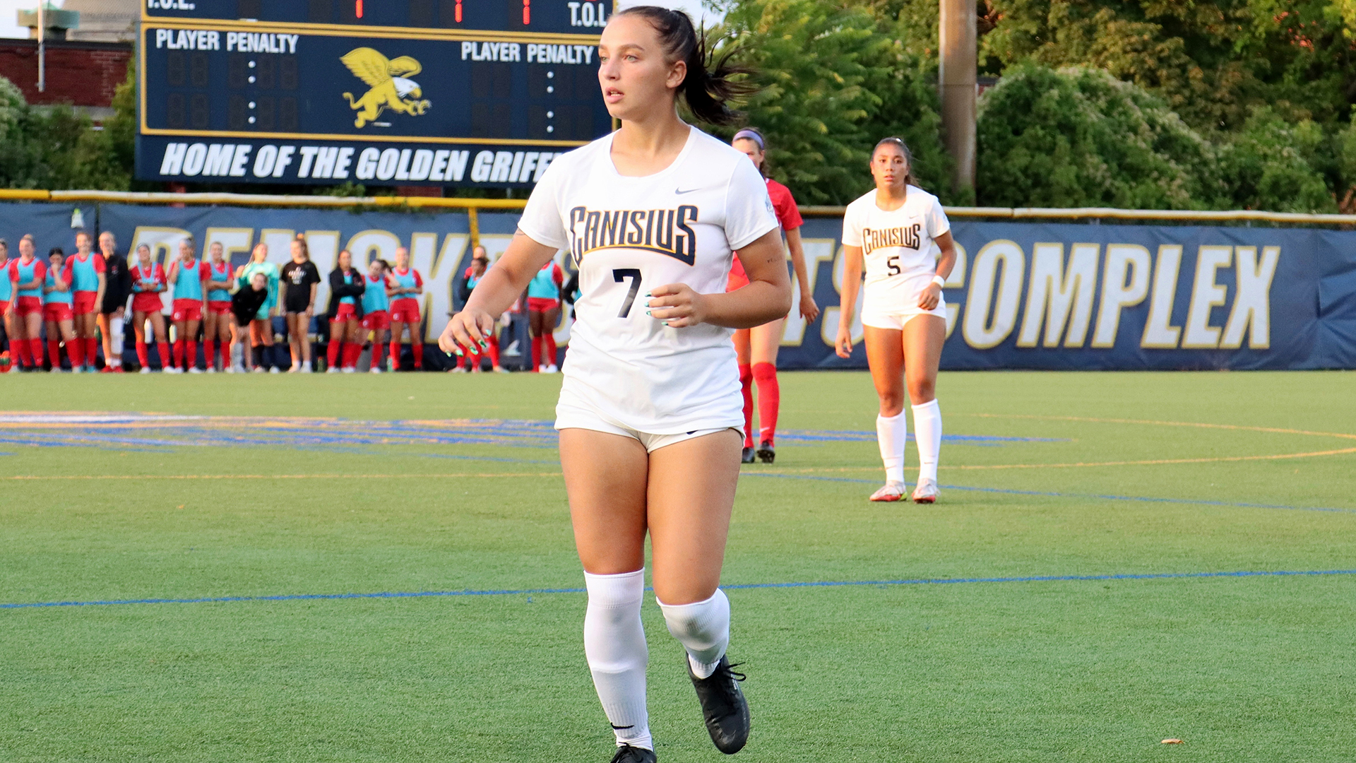 Fonoti Sparks Women’s Soccer Past Cornell - Canisius University Athletics