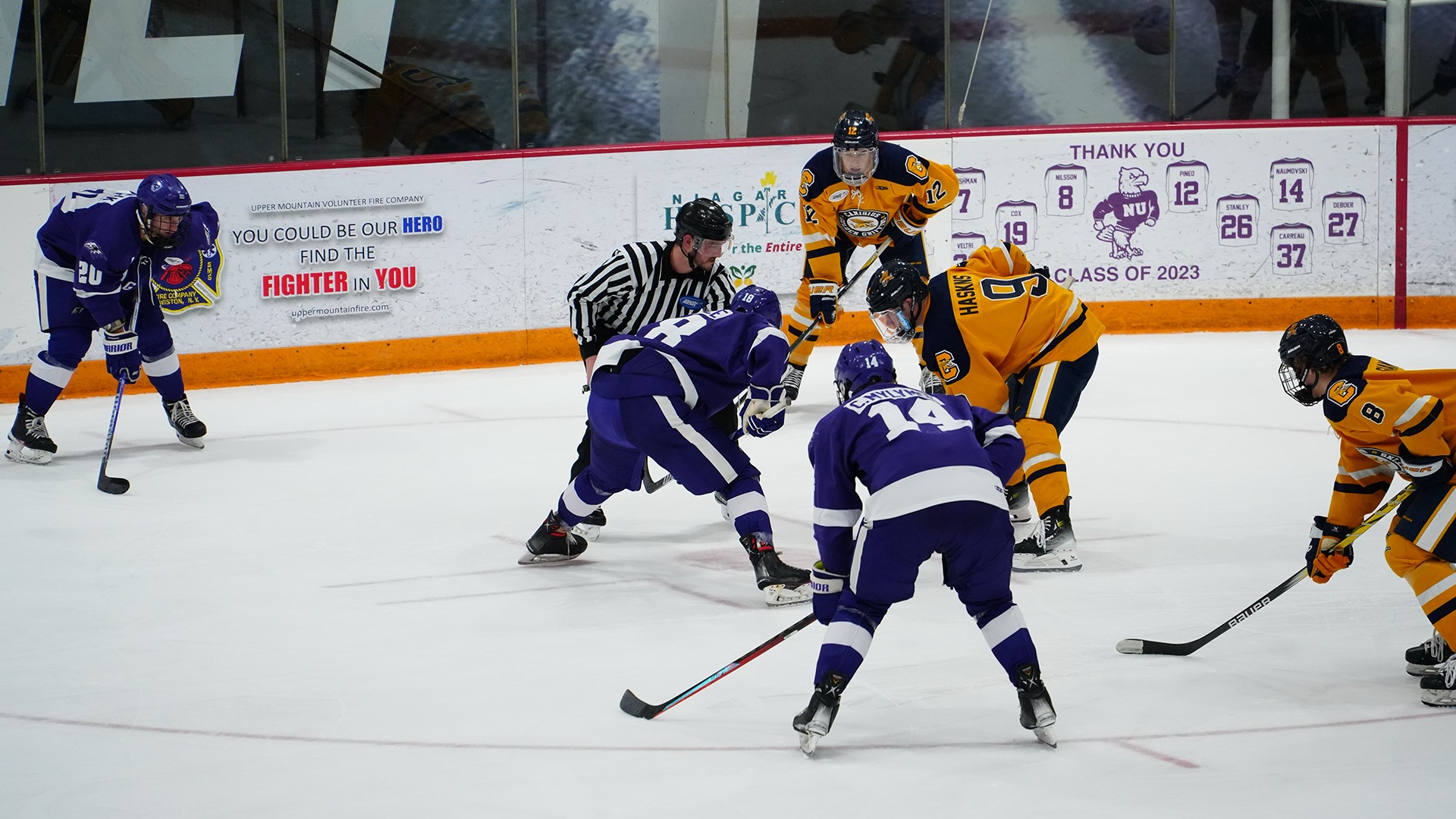 Hockey Rallies From Early Deficit to Defeat Niagara in Exhibition ...