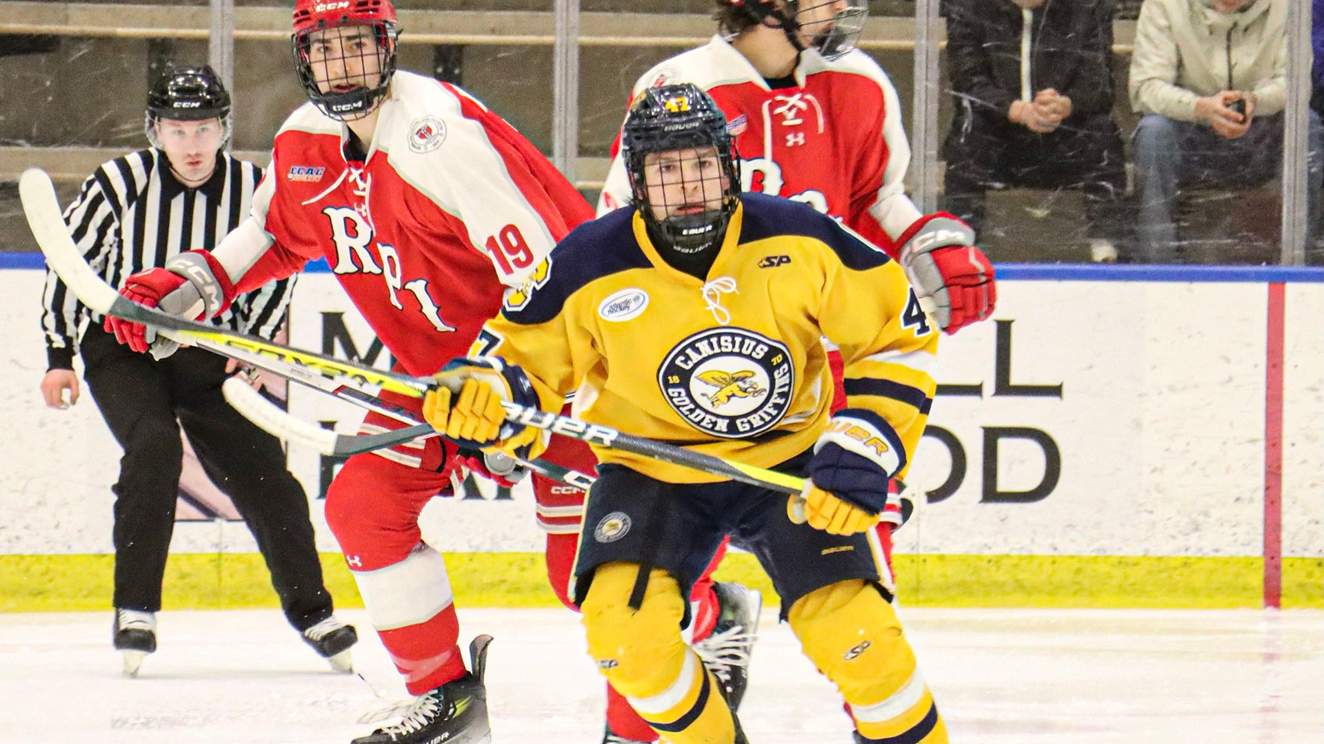Hockey Unable to Solve RPI in Opener - Canisius University Athletics