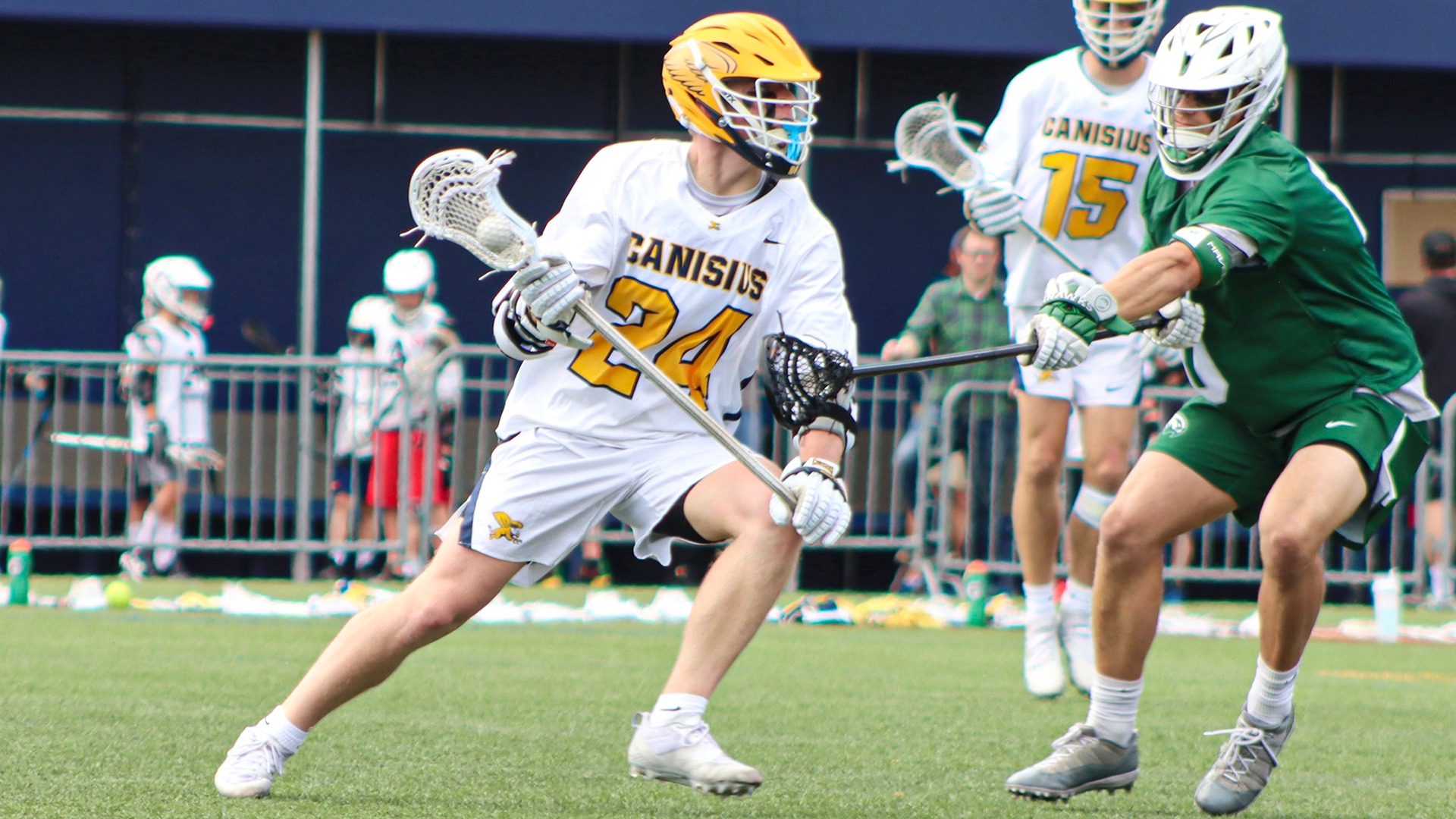 Men’s Lacrosse Falls to Wagner on Senior Day - Canisius University ...