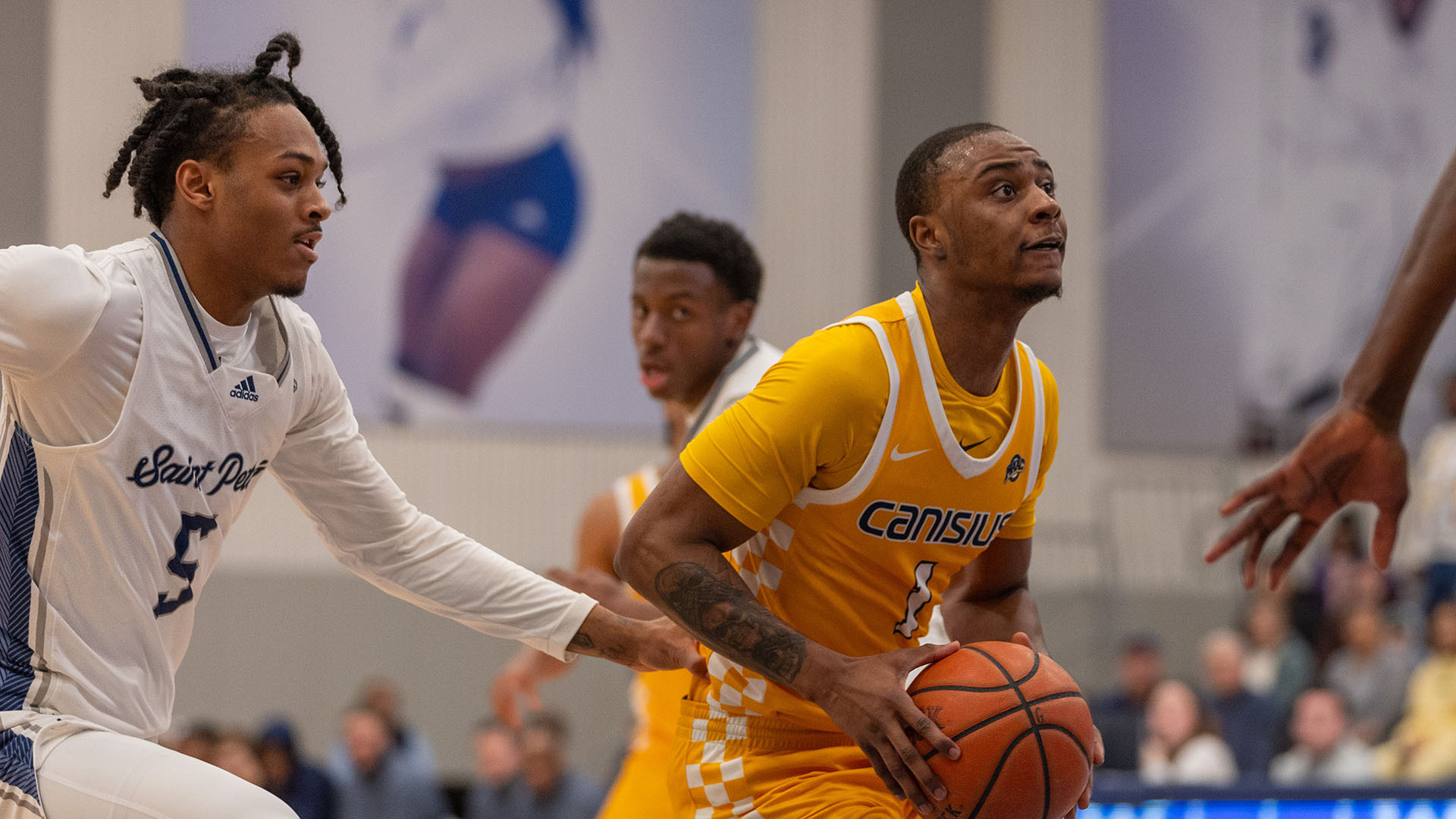 Men’s Basketball Can’t Keep Up with Saint Peter’s - Canisius University ...