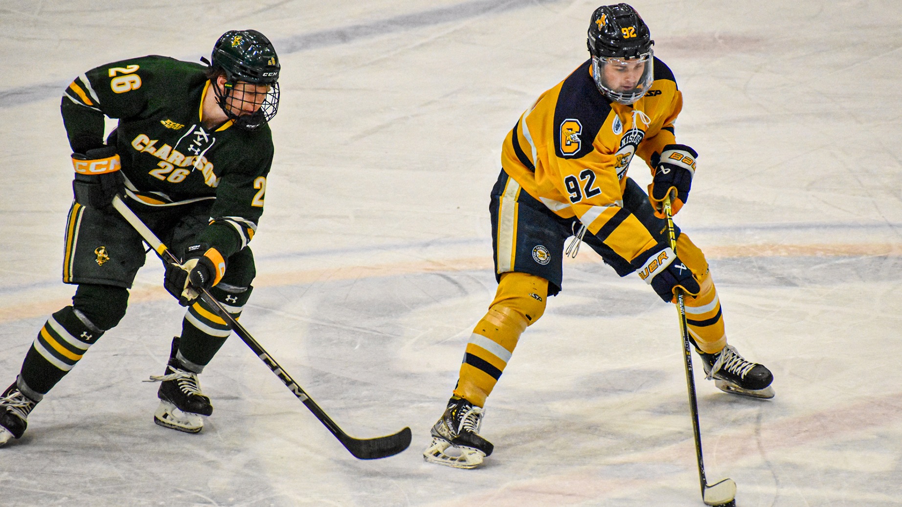 Late Goals Not Enough as Hockey Edged by Clarkson - Canisius University ...