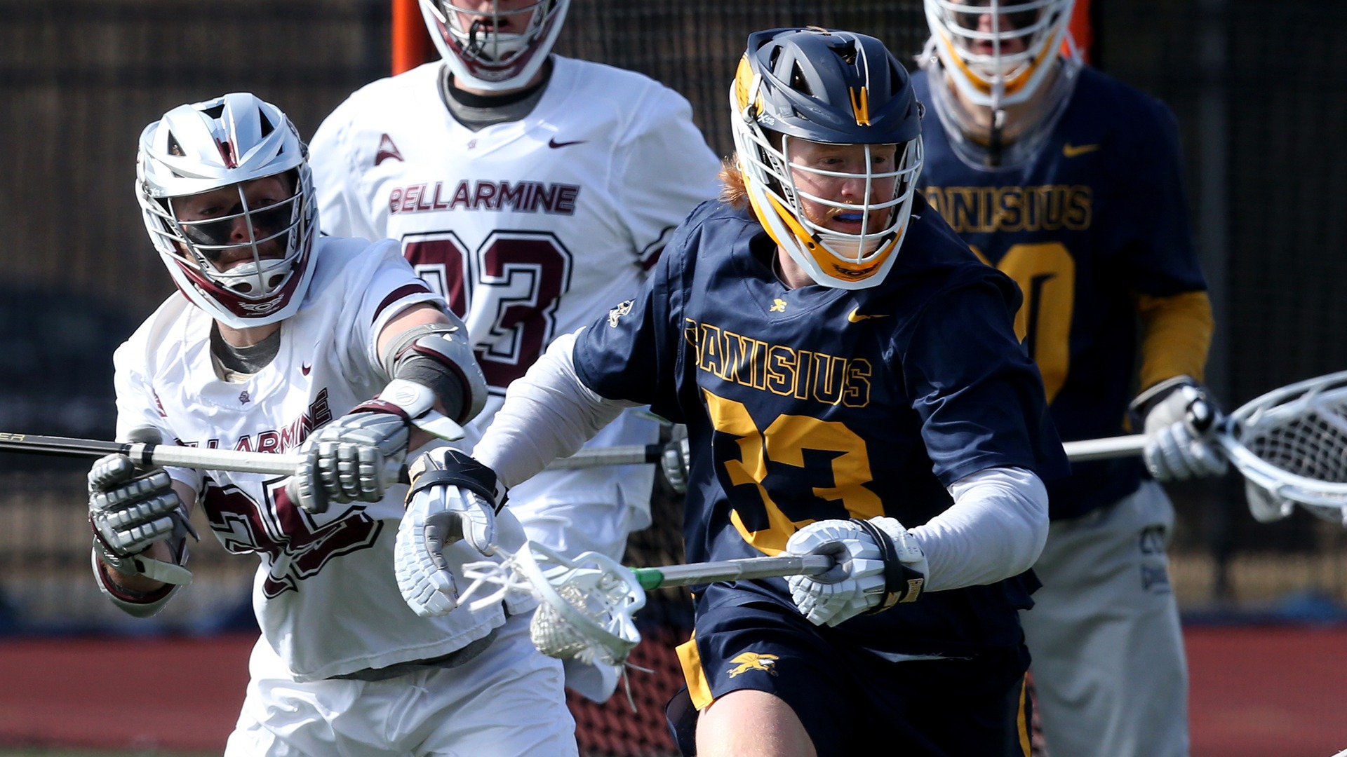 Men’s Lacrosse Rallies to Defeat Bellarmine - Canisius University Athletics