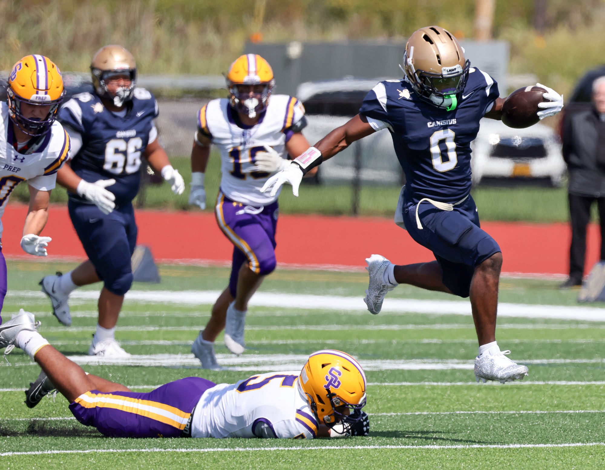 Elijah Kimble '27 becomes all-time CHS touchdown leader - Canisius High ...