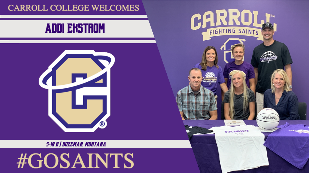 Carroll WBB signs Addi Ekstrom of Bozeman - Carroll College Athletics