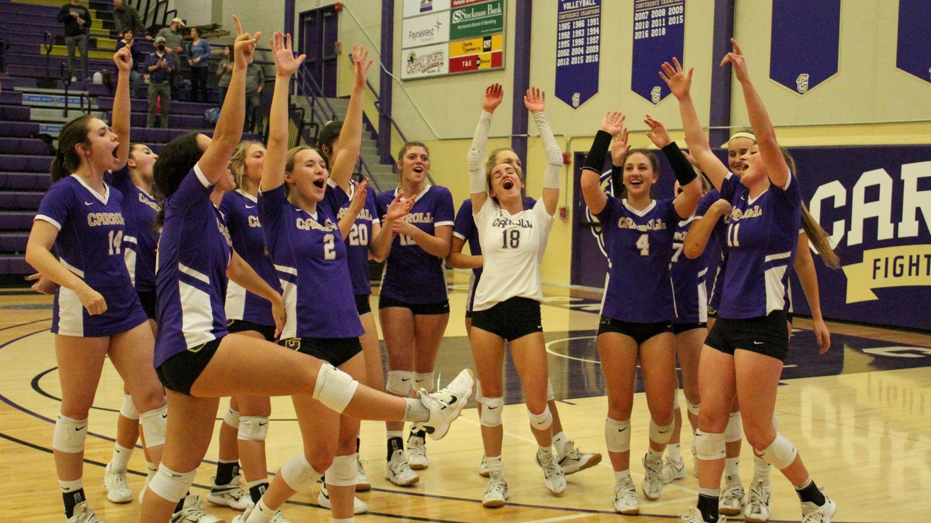Carroll Volleyball lands 10 on Academic All-Conference - Carroll ...