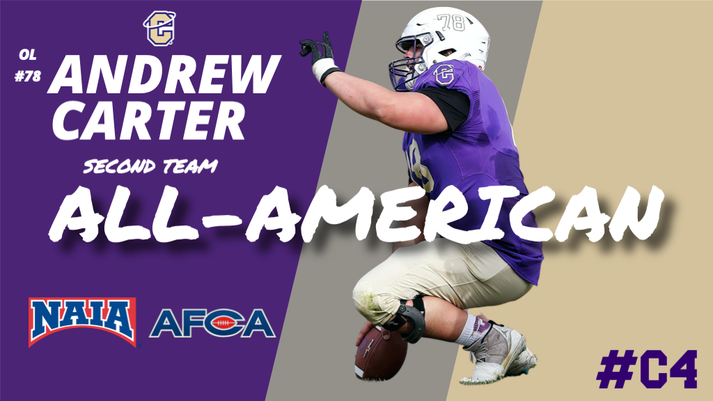 Andrew Carter named second team All-American - Carroll College Athletics