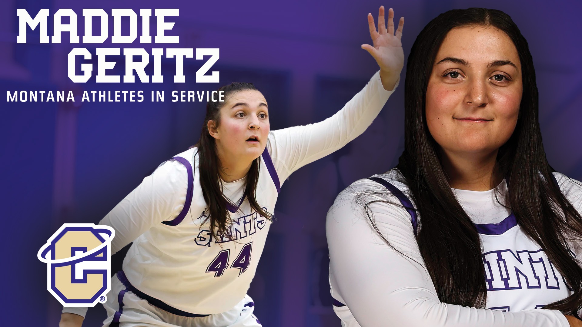 Geritz Honored with Montana Athletes In Service Award - Carroll College ...