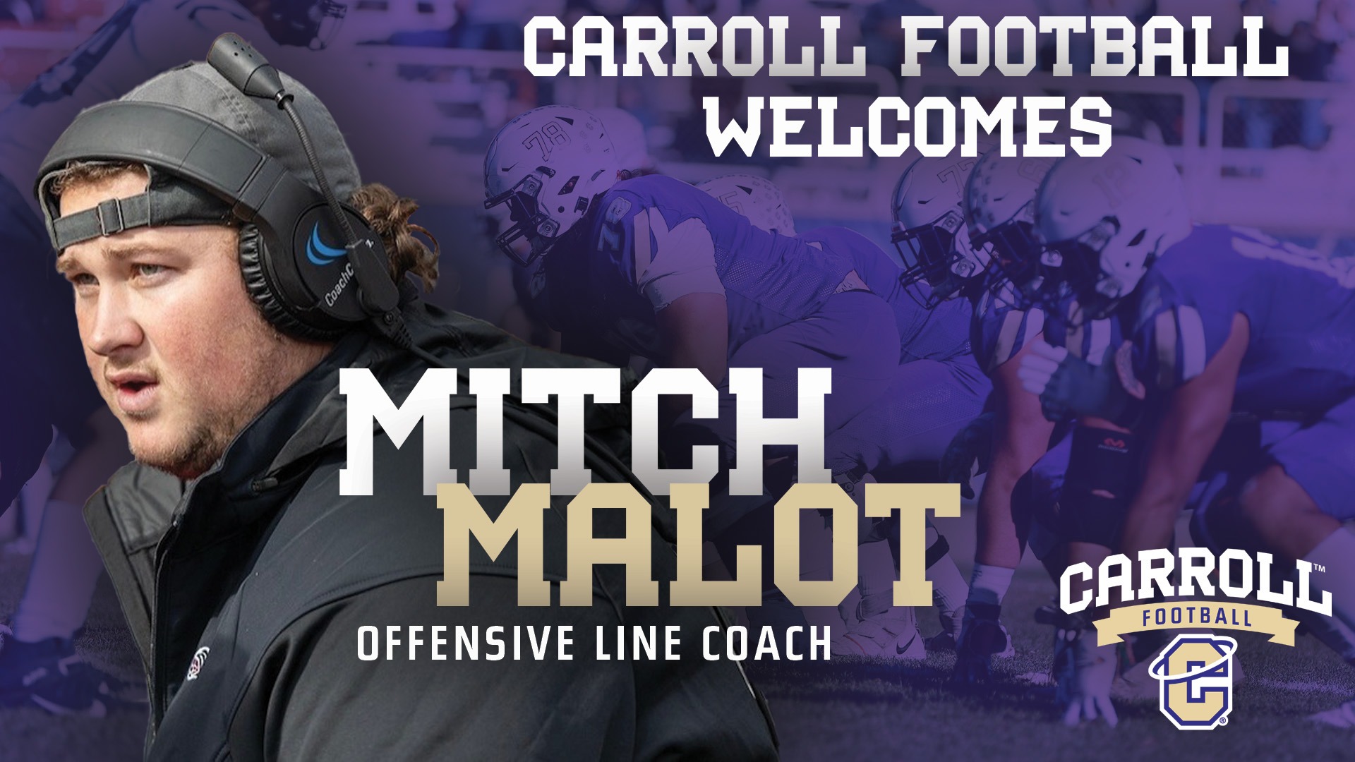 Carroll Football Announces Hiring of Mitch Malot - Carroll College ...