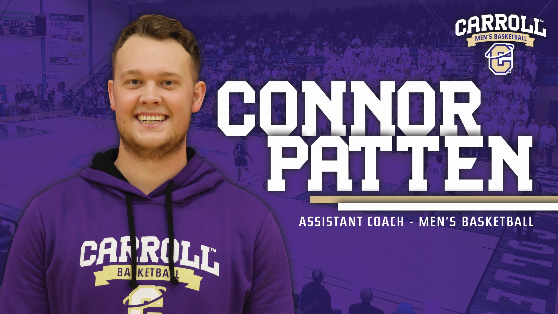 Lundgren Announces Addition of Connor Patten to Men's Basketball Staff ...