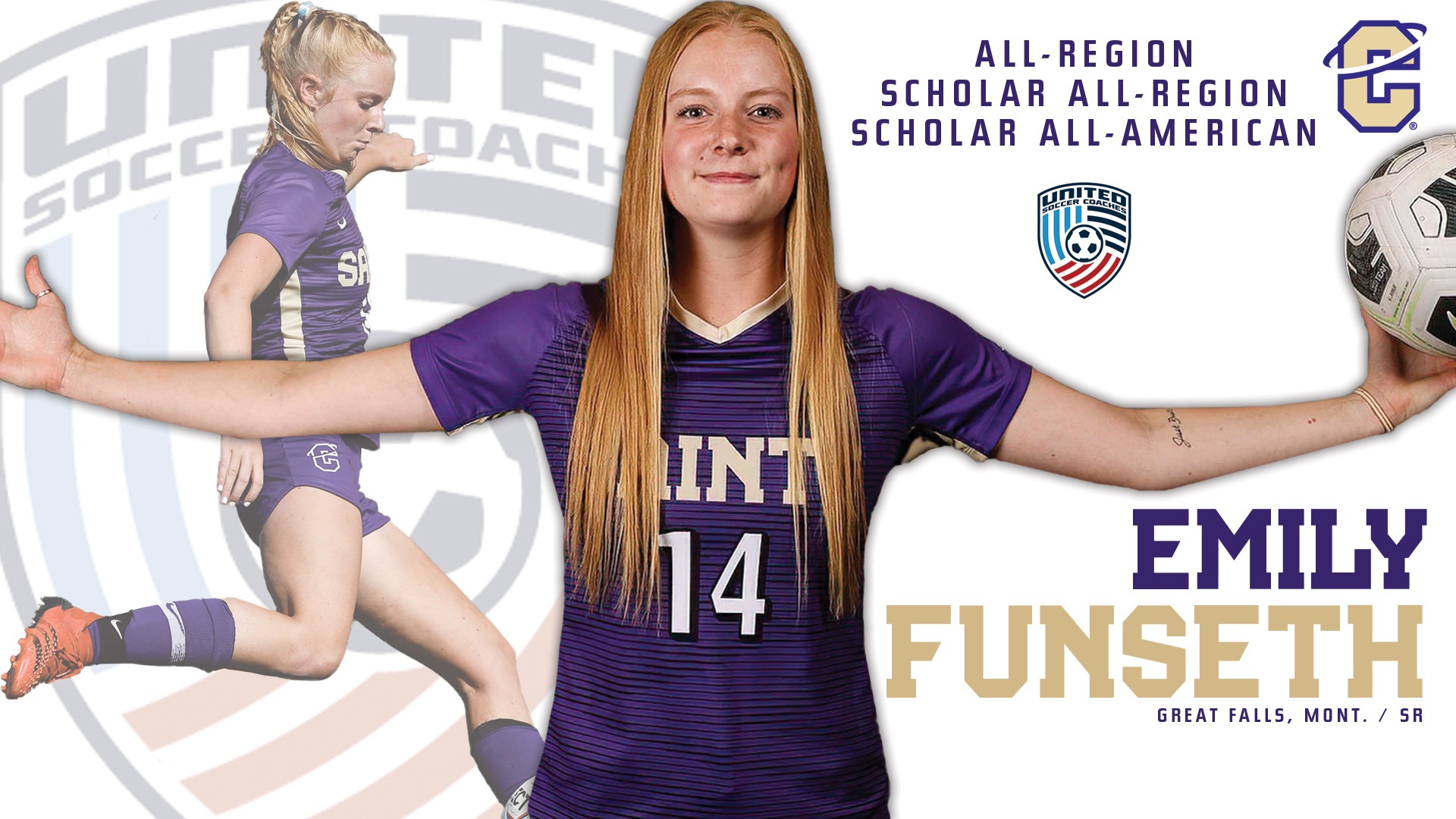 Emily Funseth Receives Multiple United Soccer Coaches Honors - Carroll ...