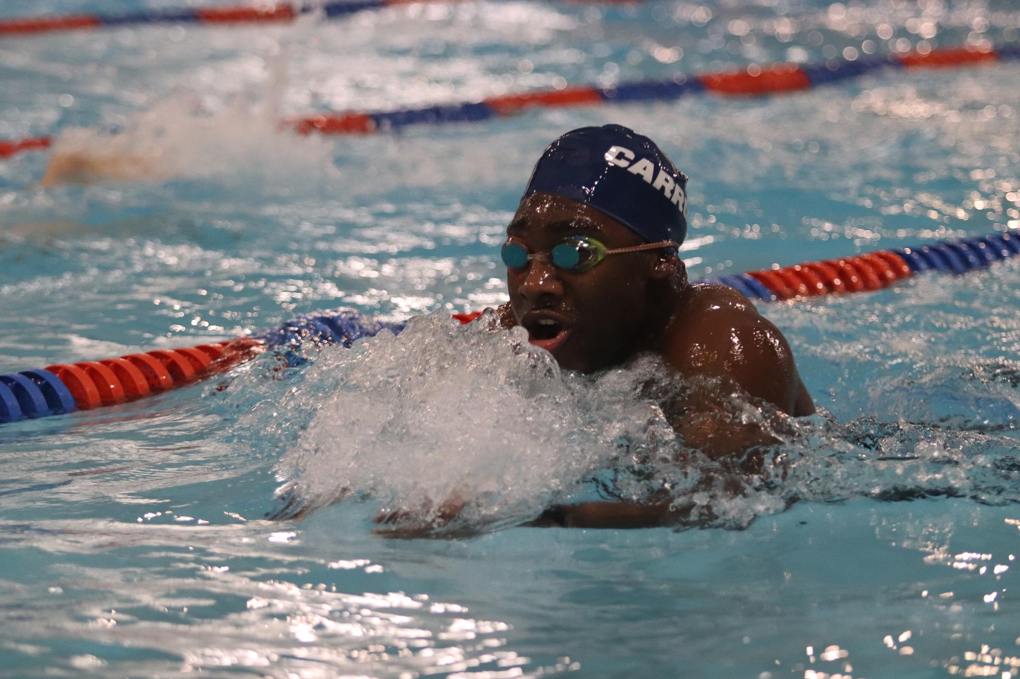 Kentarrius Braxton - 2021-2022 - Men's Swimming and Diving - Carroll ...