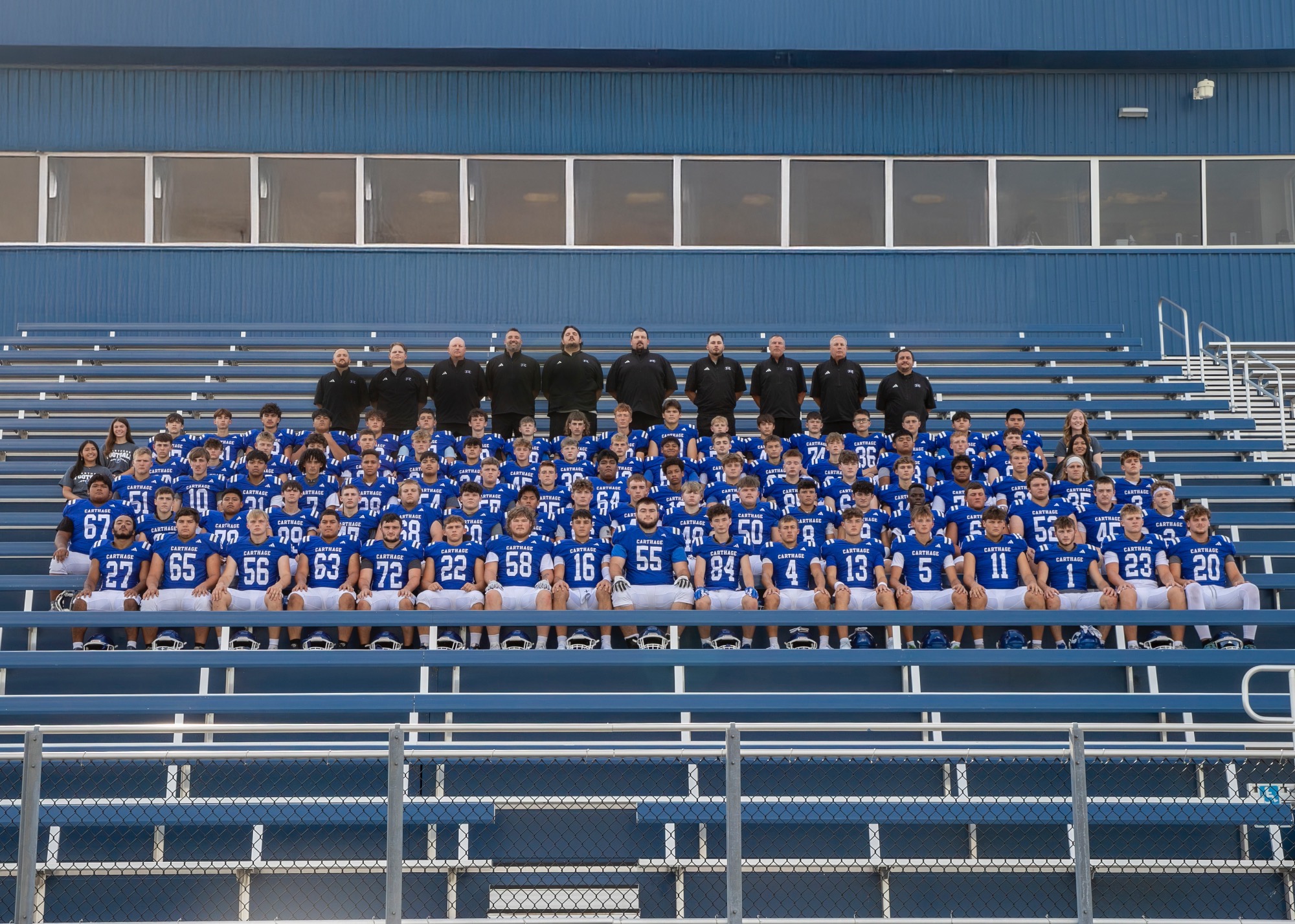 Football: Carthage Secures COC West Title, Top District Seed With Win ...