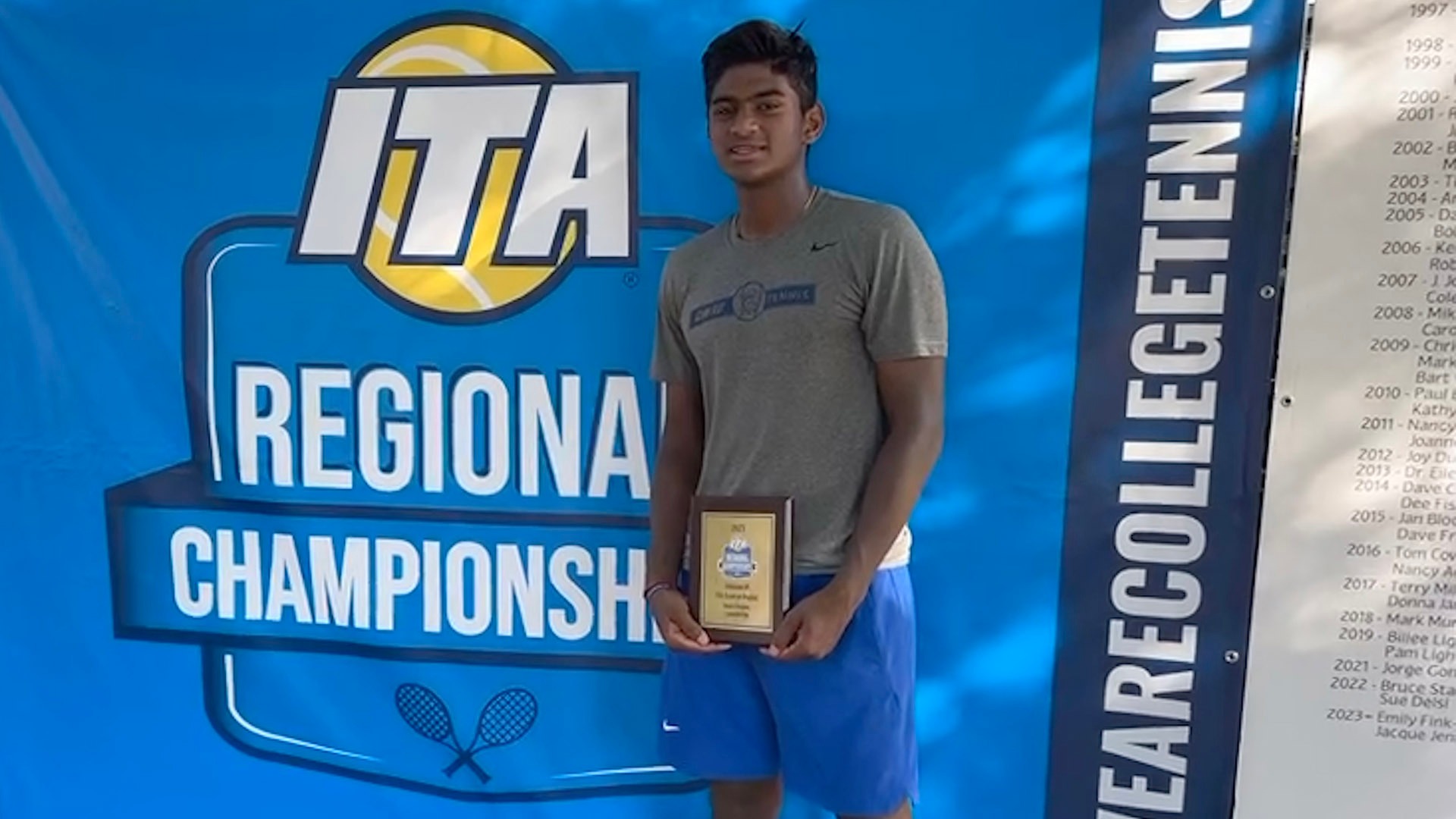 Mahenthiran Wins the ITA Central Region Singles Championship - CWRU ...