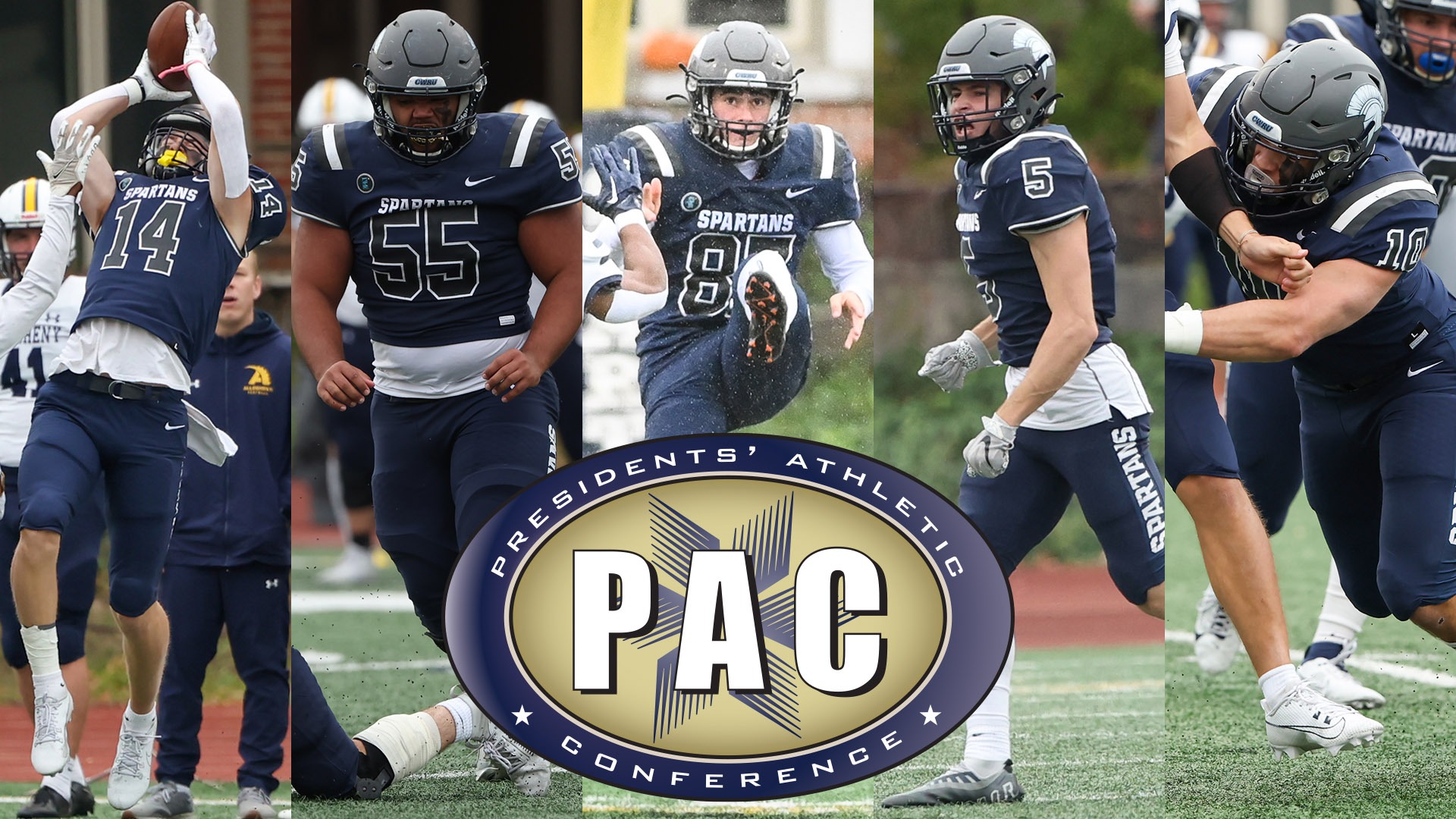 Thirteen Spartans Named to All-PAC Football Teams - CWRU Athletics