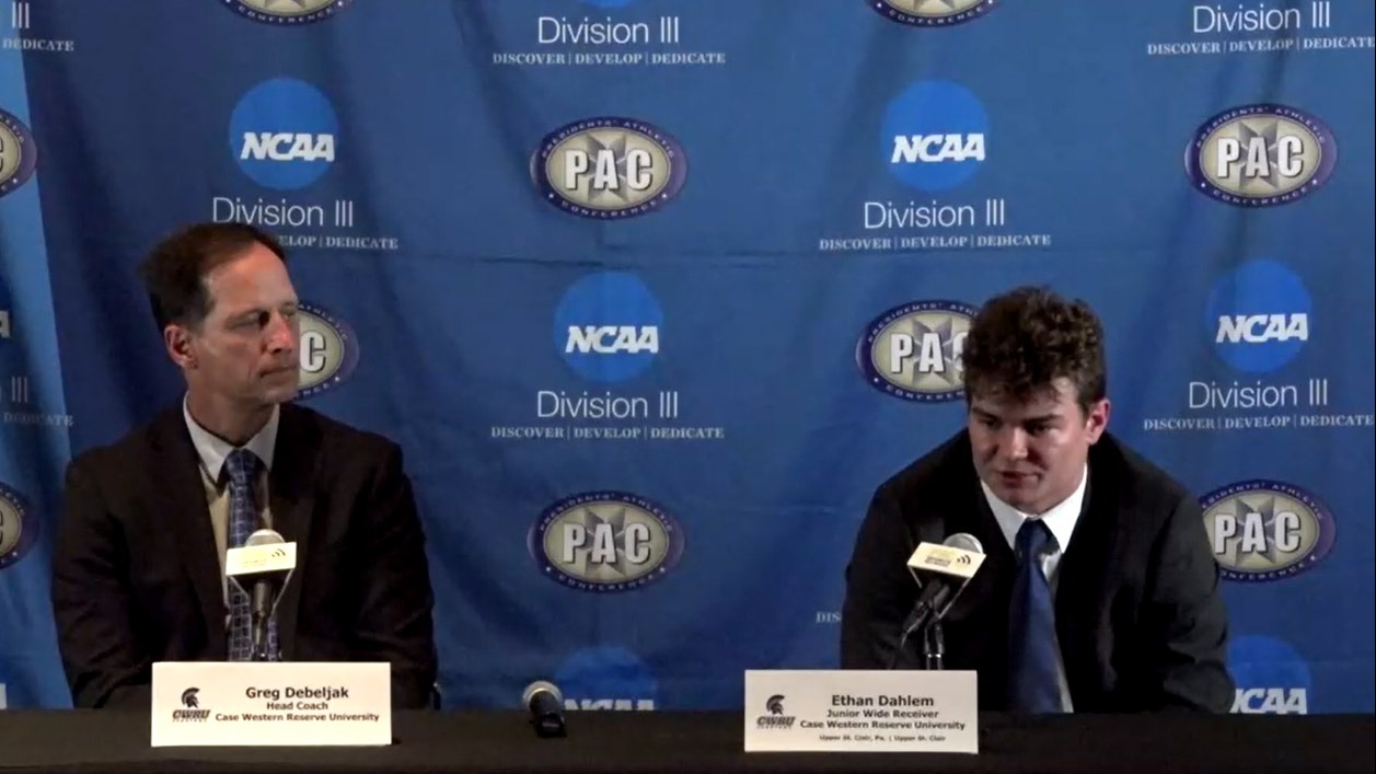CWRU Football Picked to Finish Fifth in PAC; Debeljak & Dahlem Speak at ...