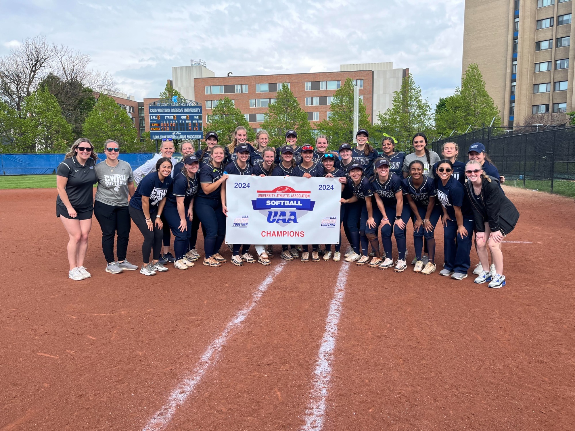Three-Peat Complete! No. 10 Softball Wins UAA Title with Doubleheader ...