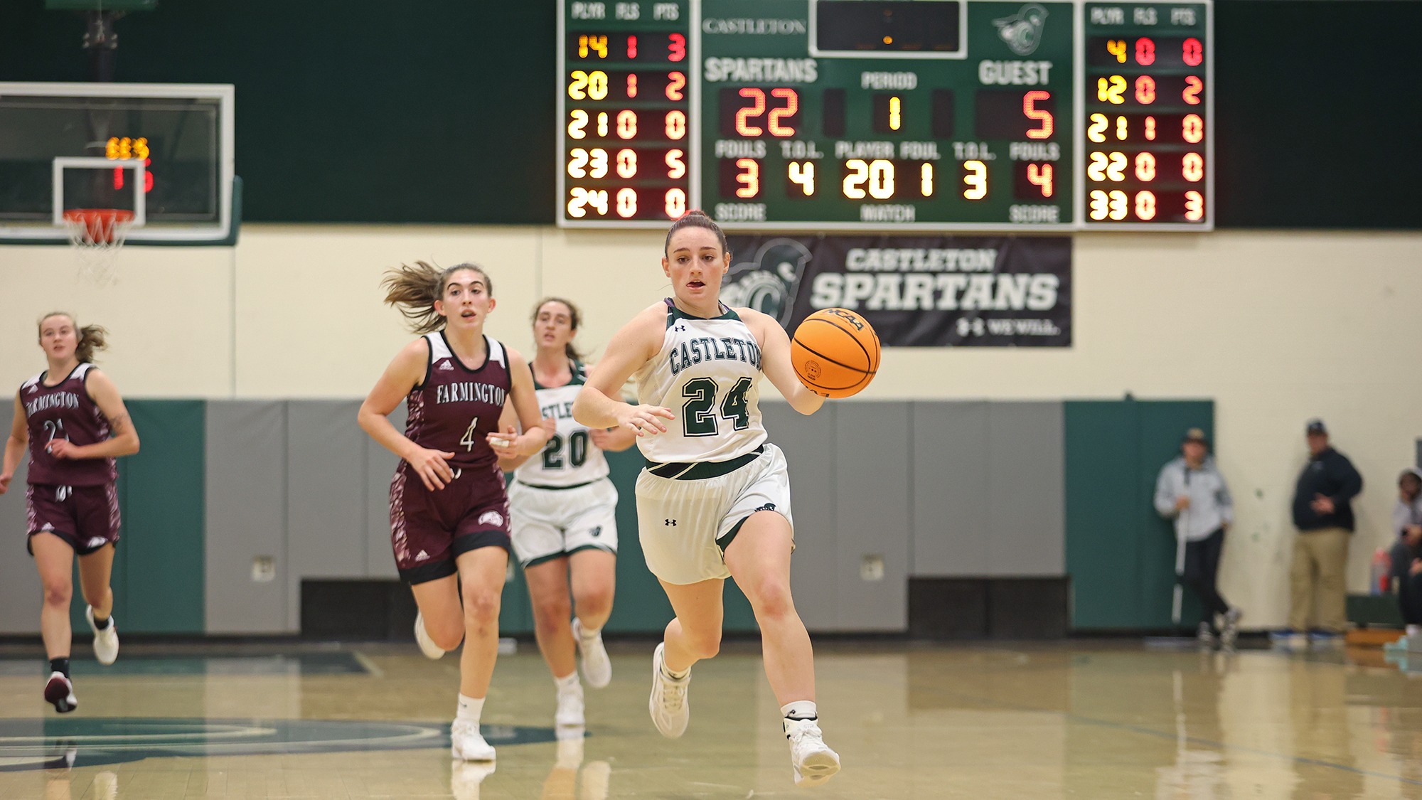 Women's Basketball Charges Past Colby-Sawyer - Vermont State University ...